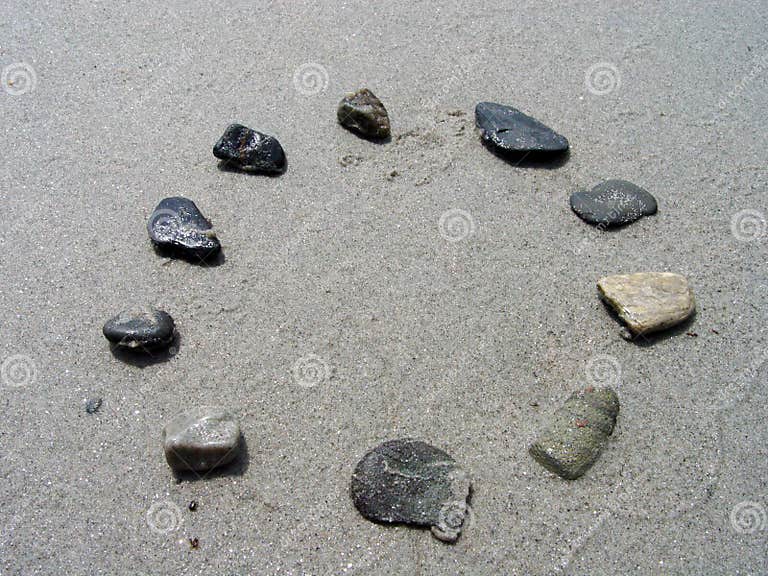 Rocks in a Circle stock photo. Image of cool, circle, unique - 22552