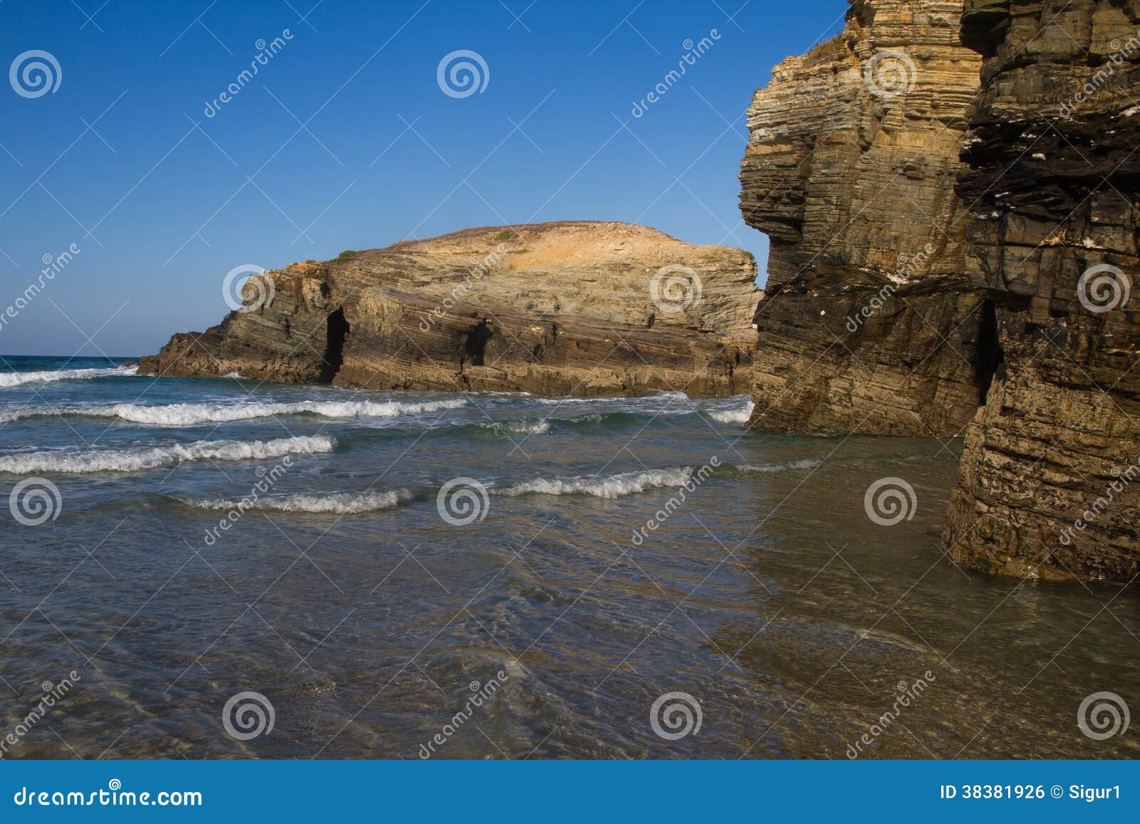 Rocks on the Coast stock photo. Image of shore, islands - 38381926