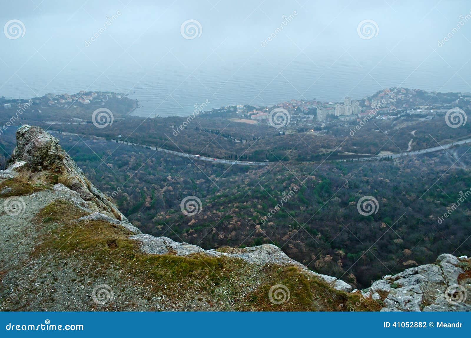 Rocks in Crimea (Ukraine) stock photo. Image of mountains - 41052882