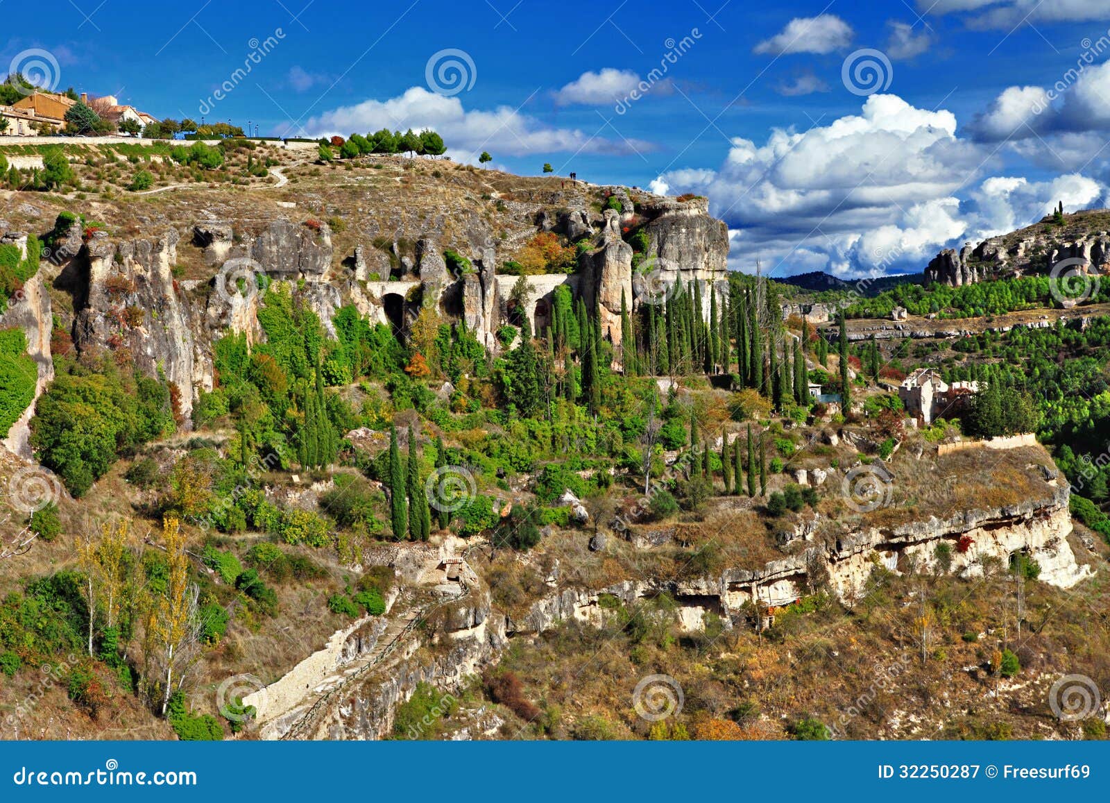 Rocks of Cuenca, stock image. Image of historic, destination - 32250287
