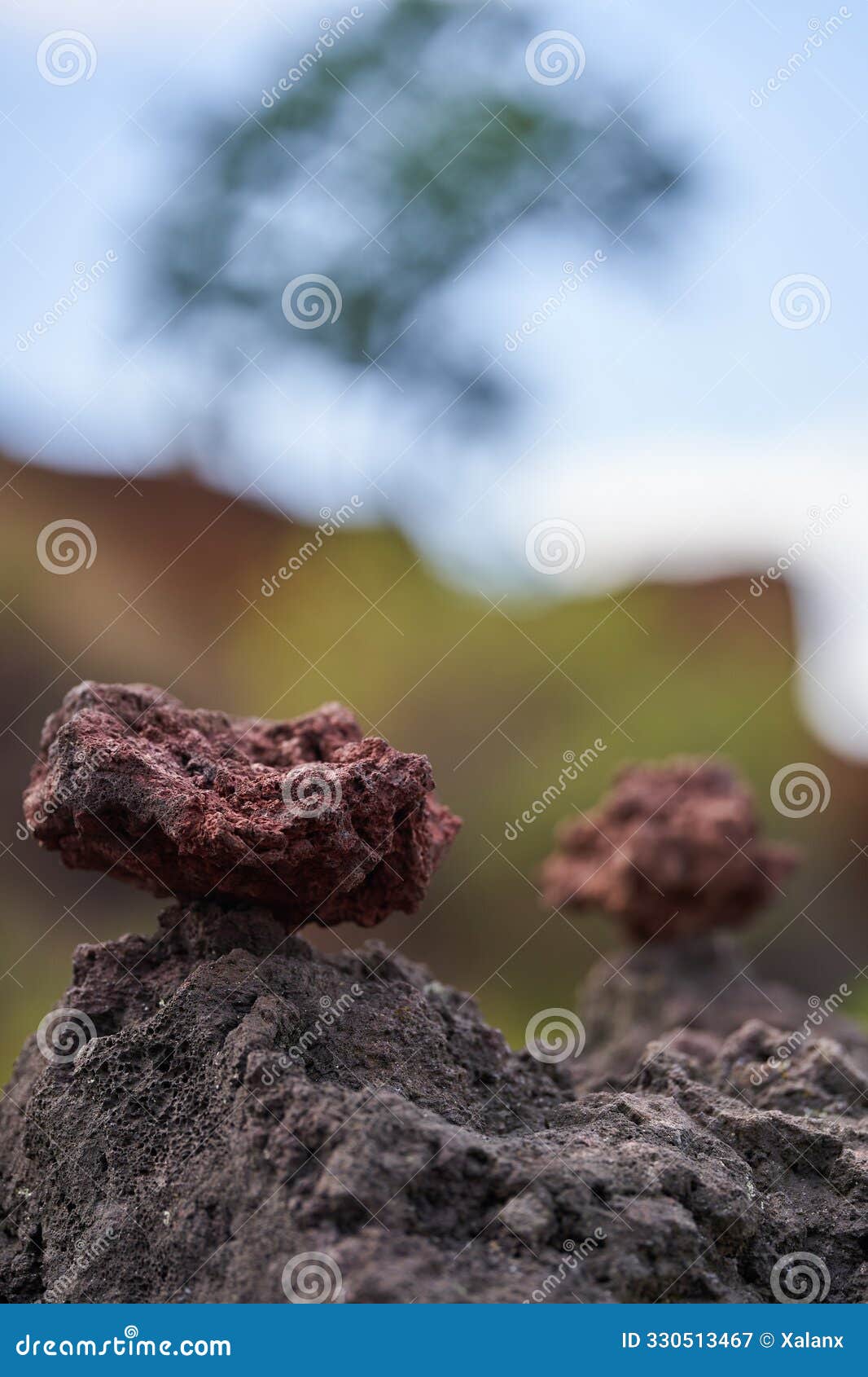 Rocks From An Extinct Volcano Royalty-Free Stock Photo | CartoonDealer ...