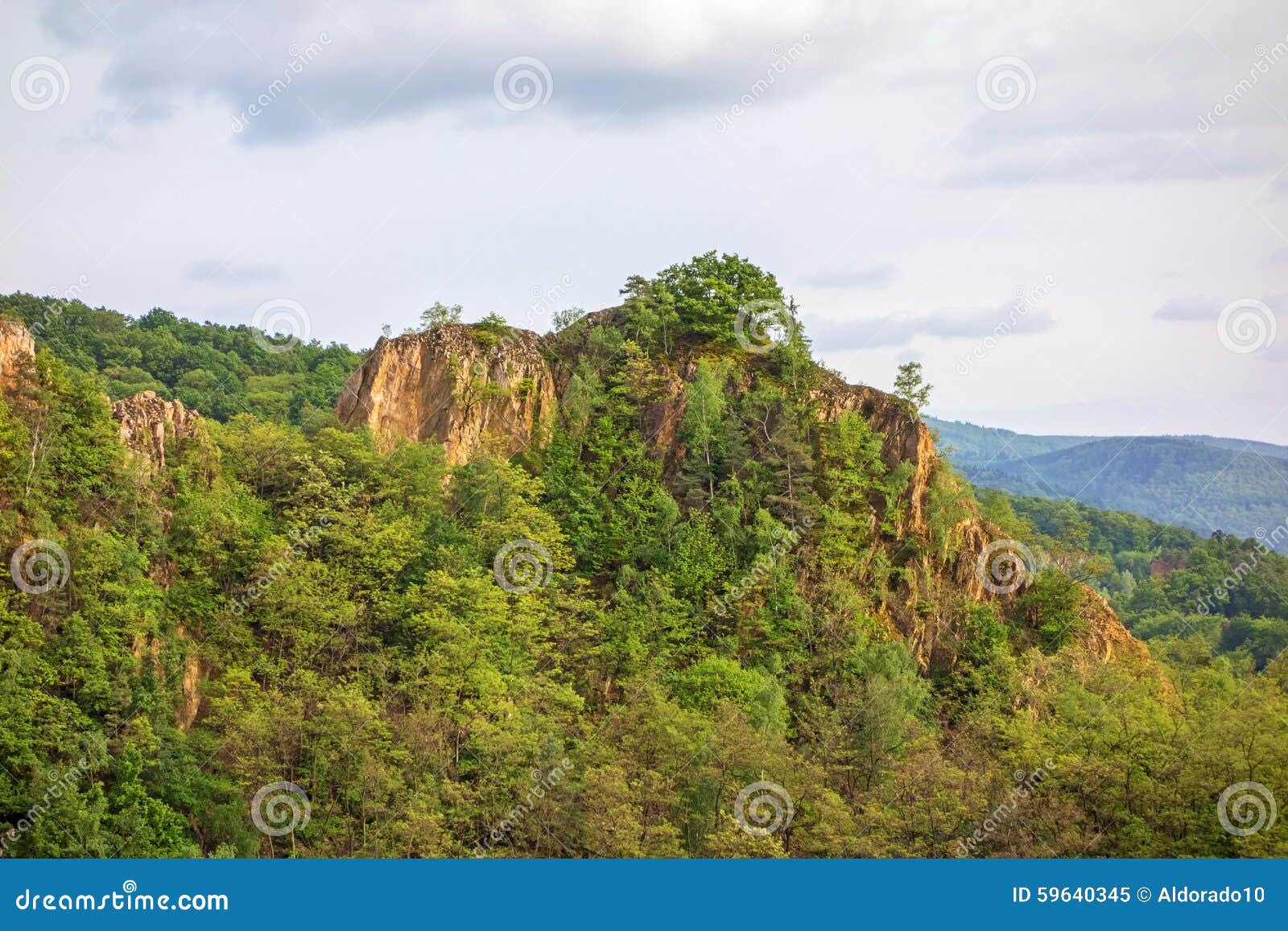 Rocks in the forest stock image. Image of pfalz, travel - 59640345
