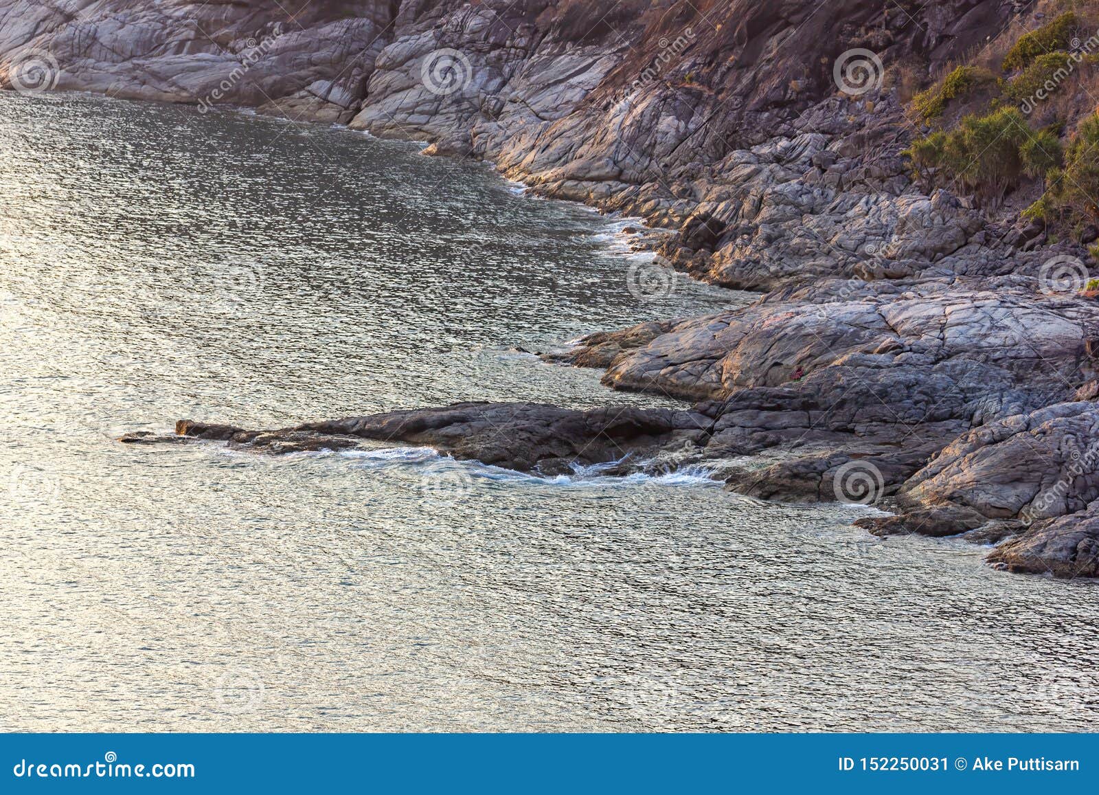 Rocks Formed by Limestone Standing into the Sea Stock Image - Image of ...