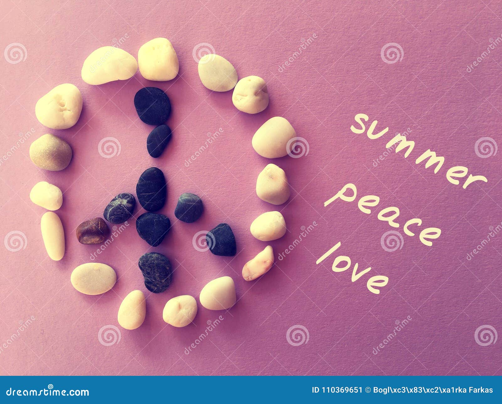 Rocks forming a peace sign stock image. Image of family - 110369651