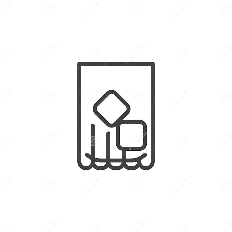 Rocks Glass Line Icon Stock Illustration Illustration Of Outline 330781878