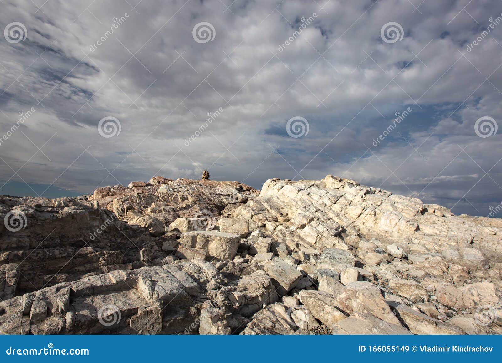 Rocks Hill in Steppe of Mongolia Stock Image - Image of steppe, rock ...
