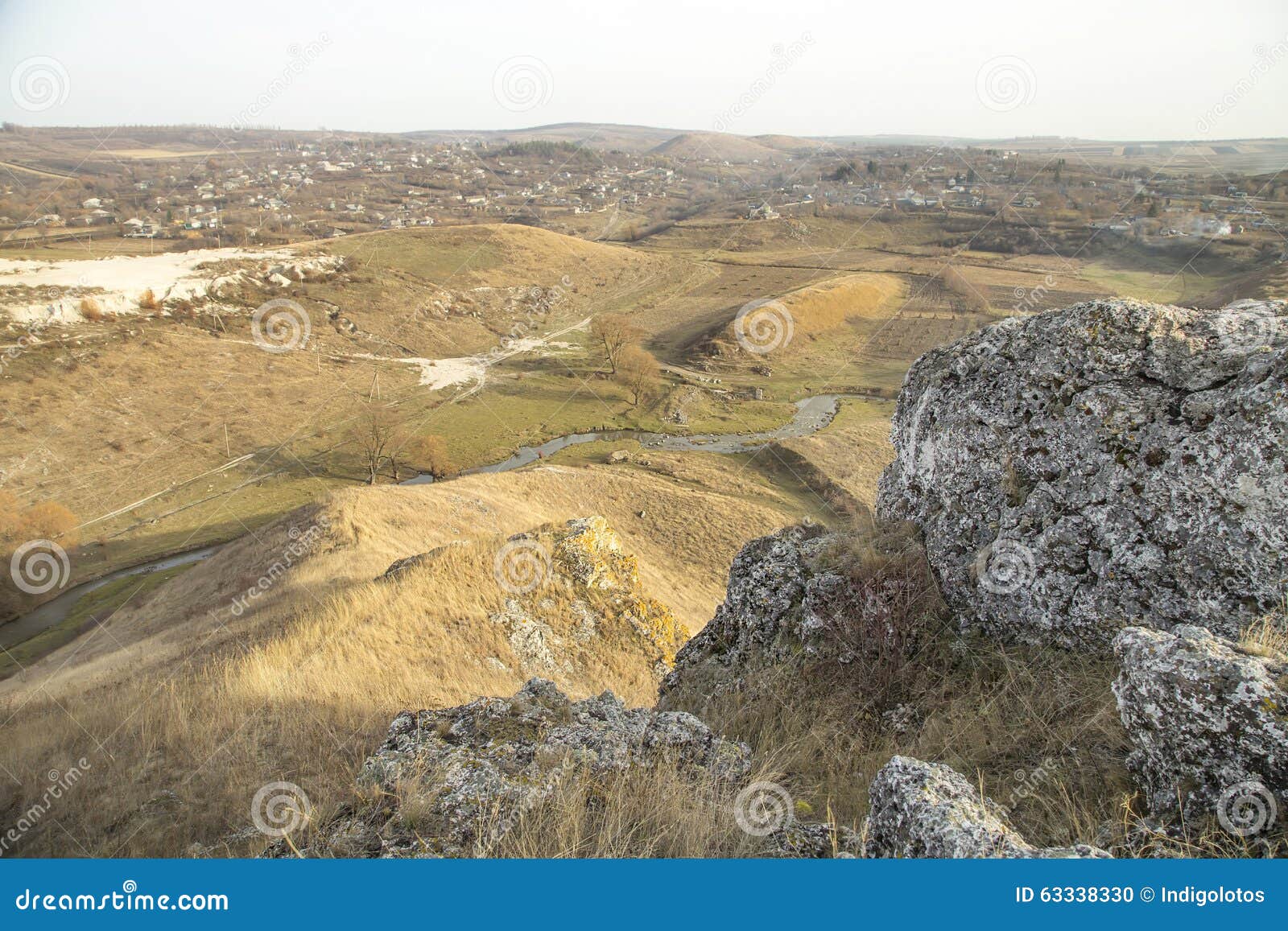 Rocks and hills in prairie stock photo. Image of butte - 63338330