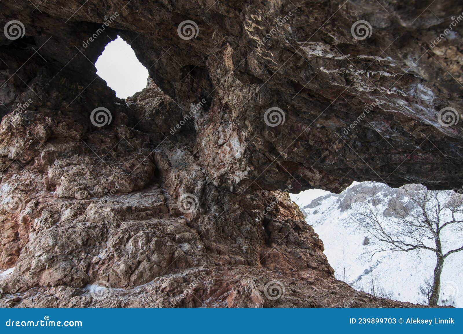 Rocks with through holes stock image. Image of nature - 239899703