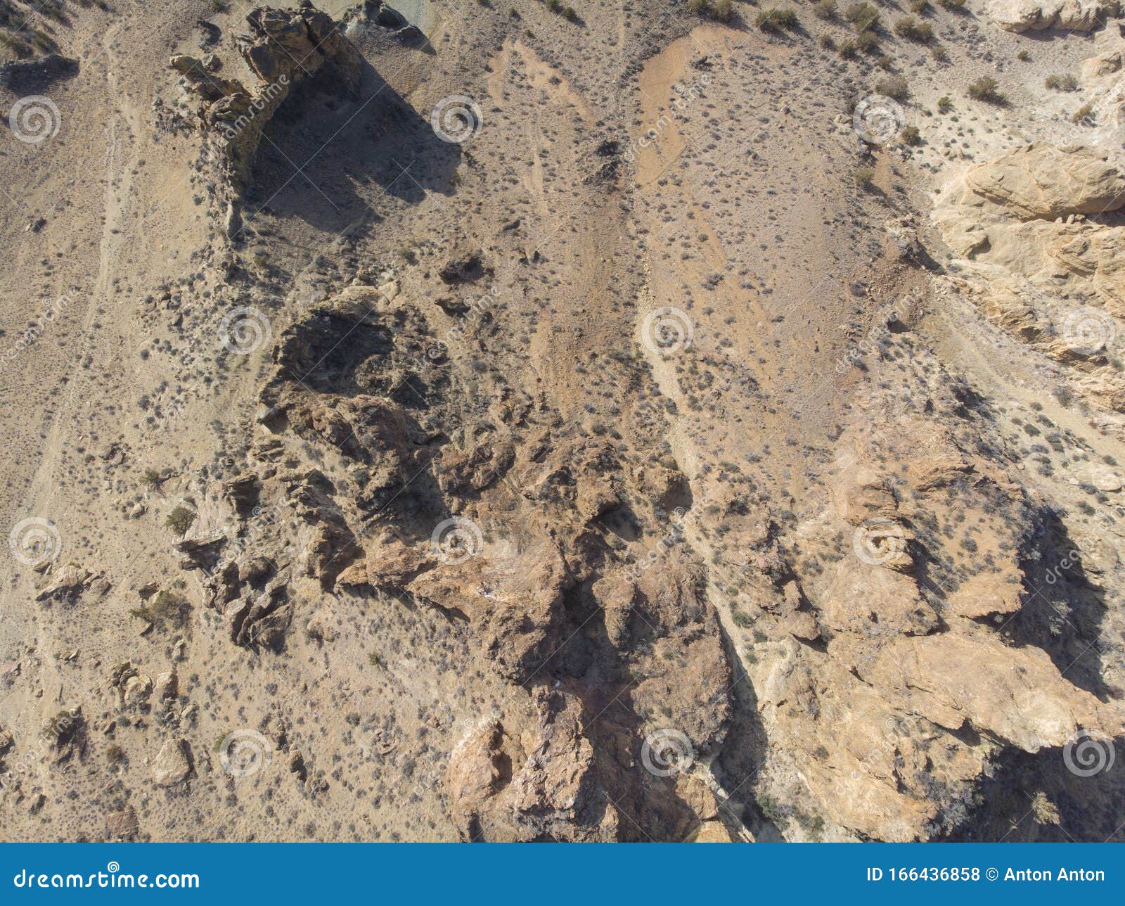 Rocks of the Huge Canyon, Usa, Top View Texture Stock Photo - Image of ...