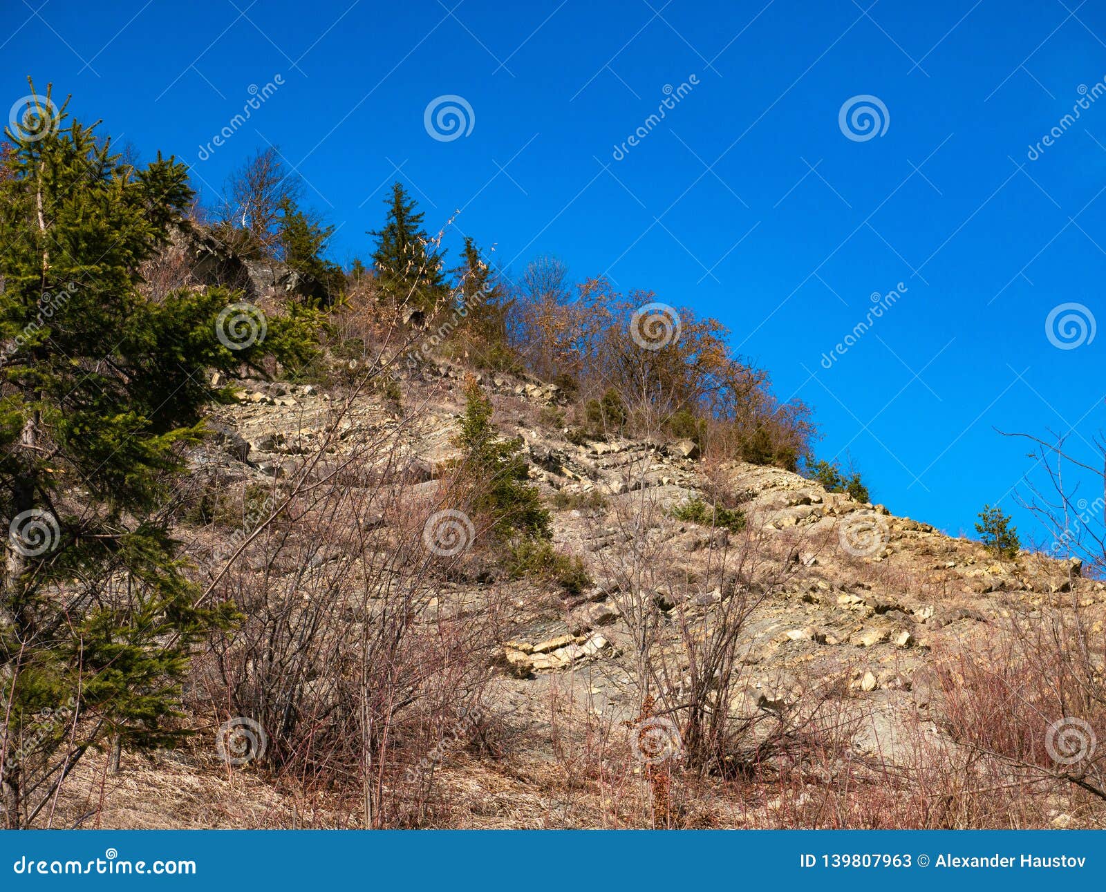 Rocks Lit by the Sun at Sunset Stock Image - Image of landscape, blue ...