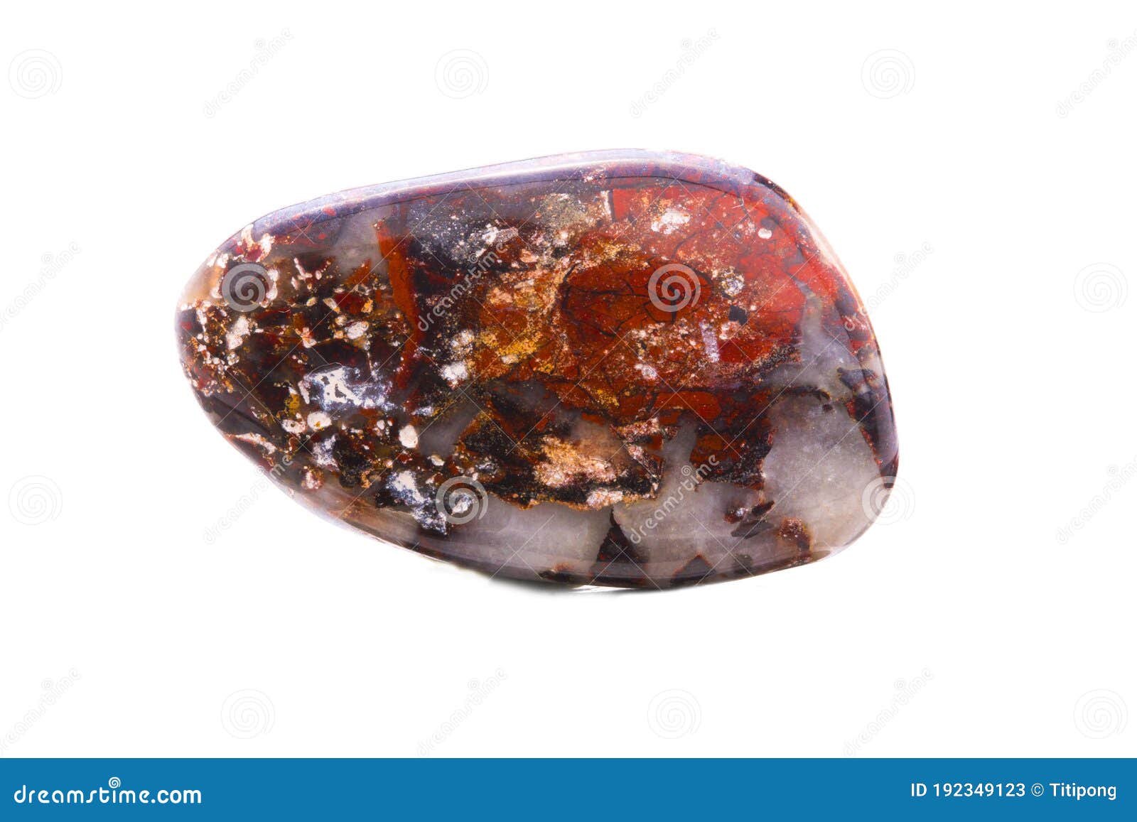 Rocks, Minerals, Gems, White Background Stock Image - Image of marble ...