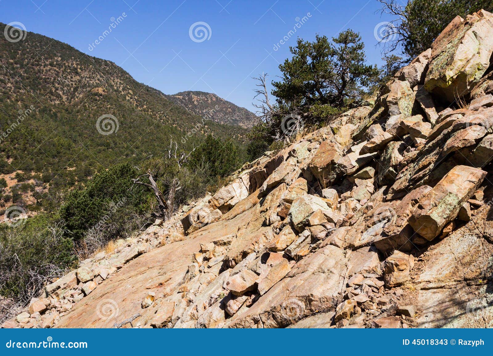 Rocks on mountains stock image. Image of valley, hill - 45018343
