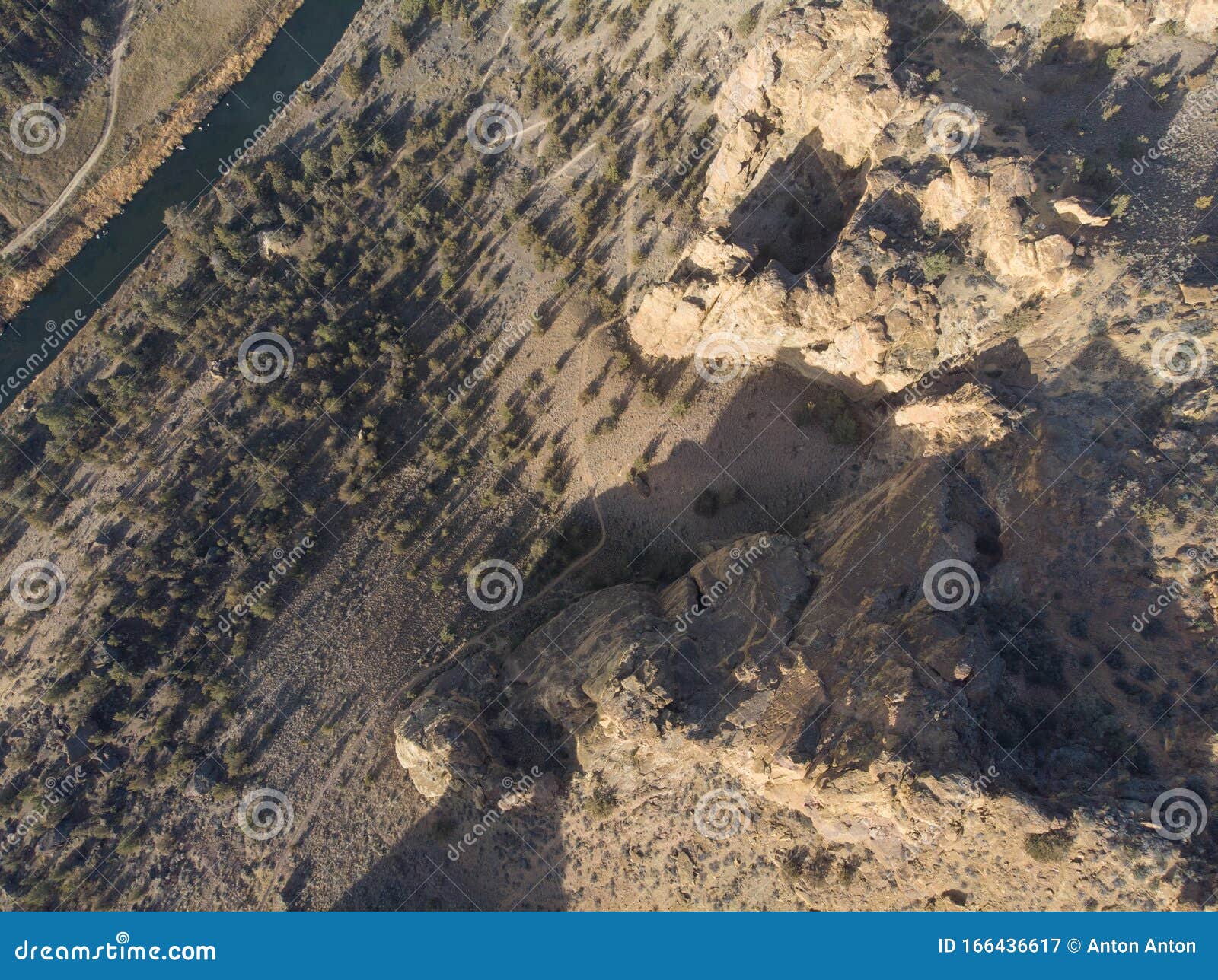 Rocks and Mountains, Desert. Top View, Texture Stock Image - Image of ...