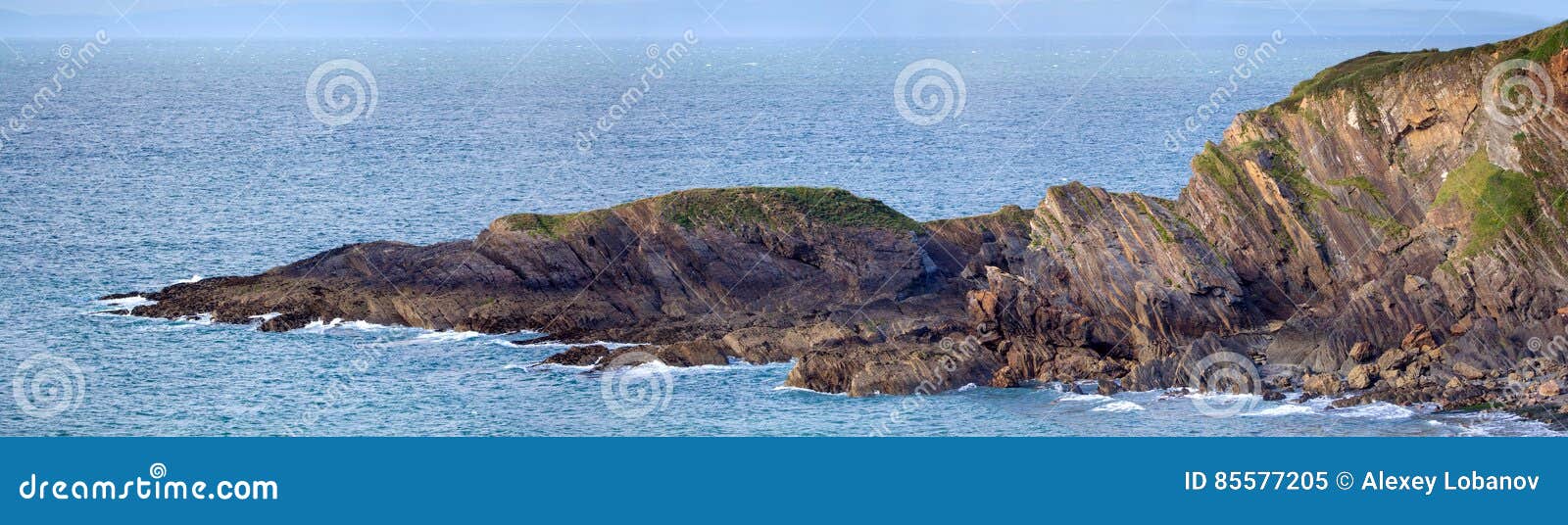 Rocks on the North Coast of Devon Stock Image - Image of north, outdoor ...