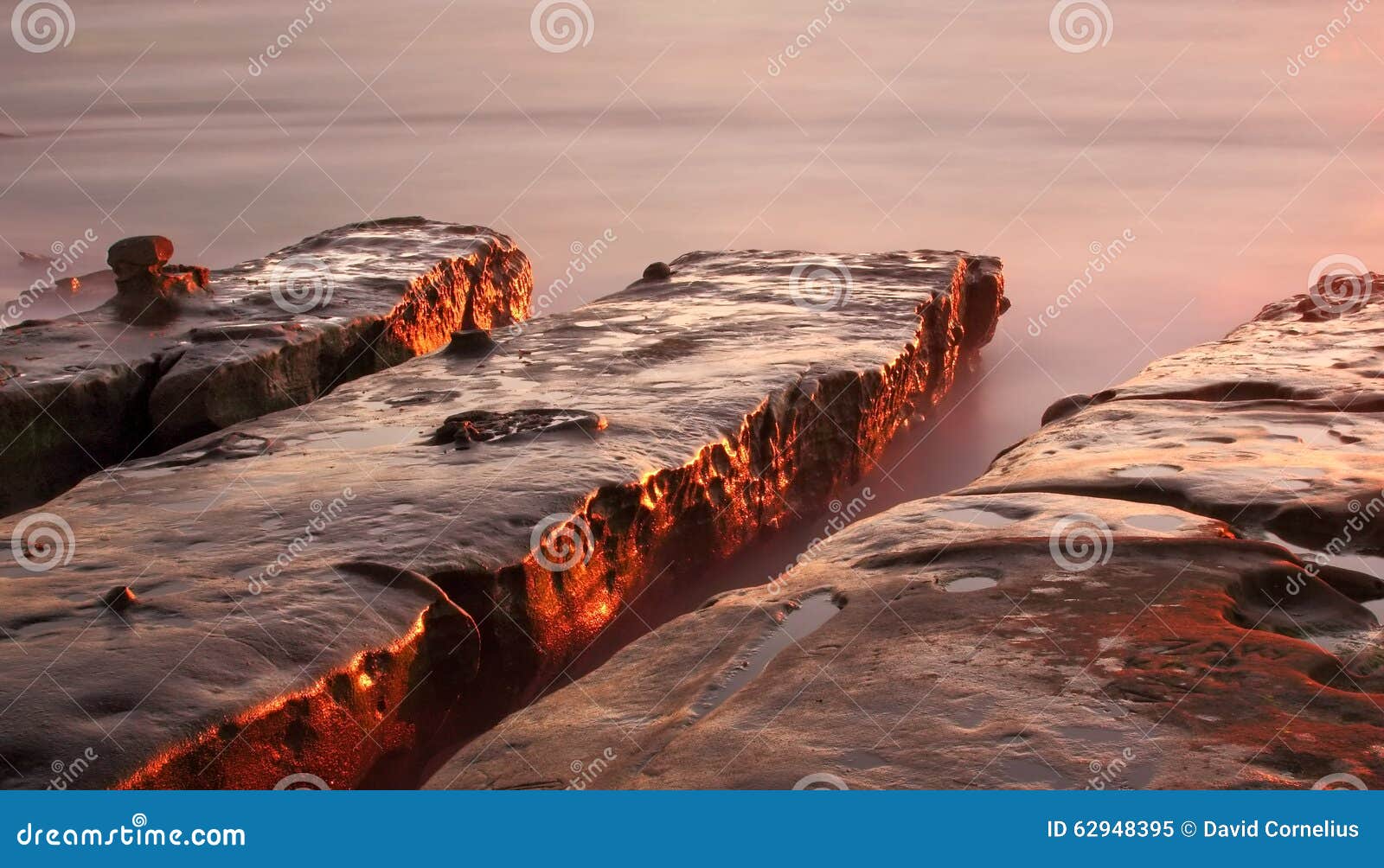 Rocks in Ocean stock image. Image of dusk, scenic, rock - 62948395