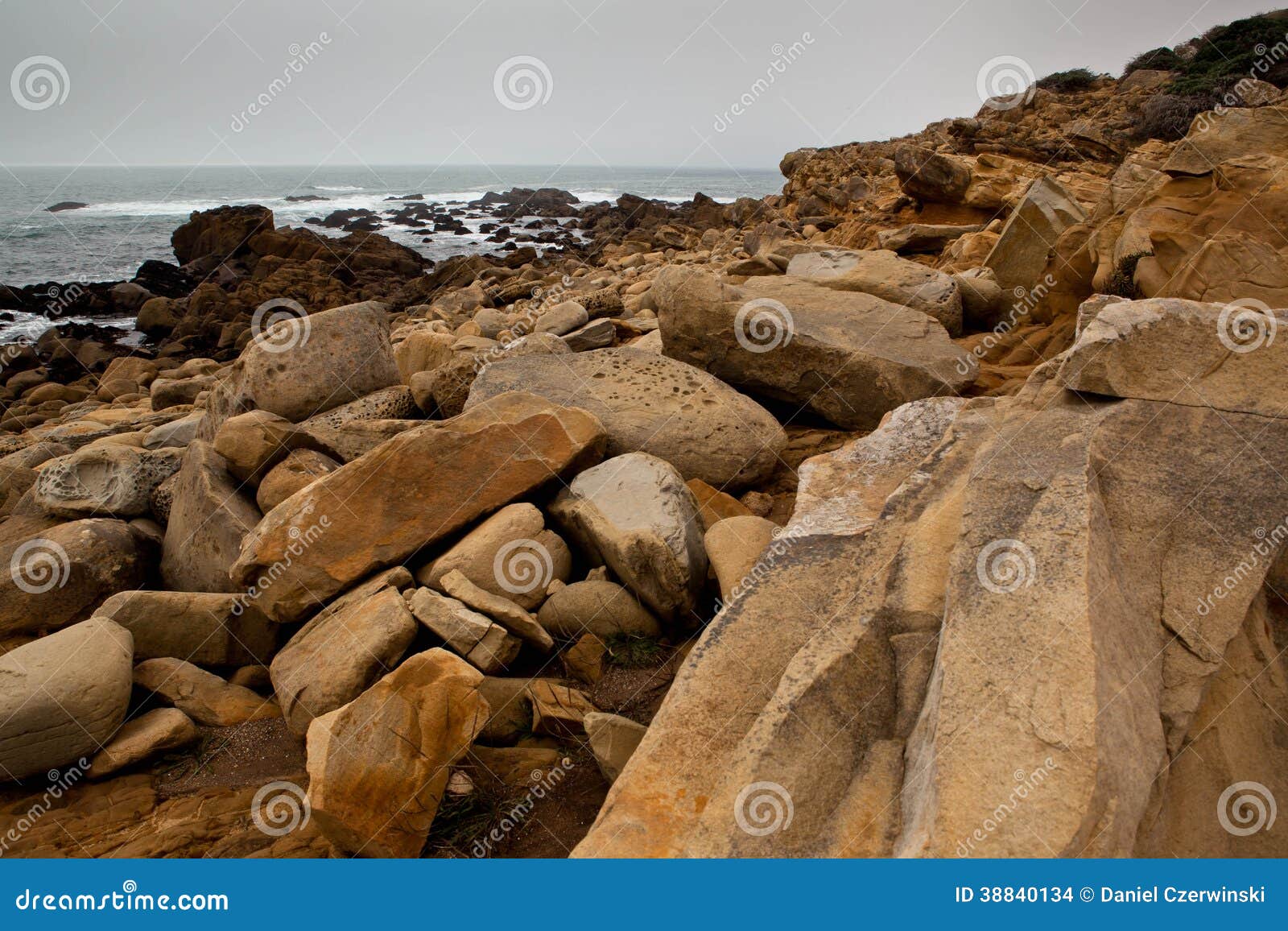 Rocks and Ocean stock photo. Image of colors, wave, ocean - 38840134