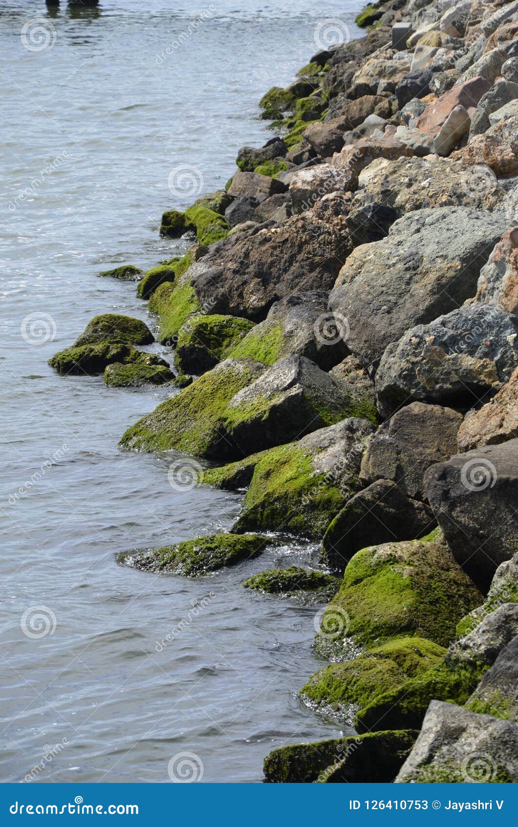 Rocks and ocean stock image. Image of waves, beach, angles - 126410753