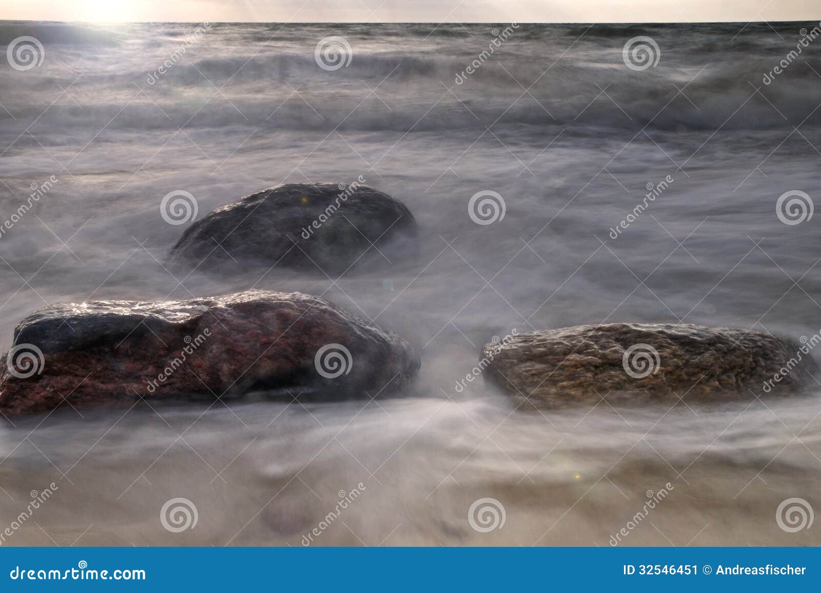 Rocks at ocean shore stock image. Image of nature, wave - 32546451