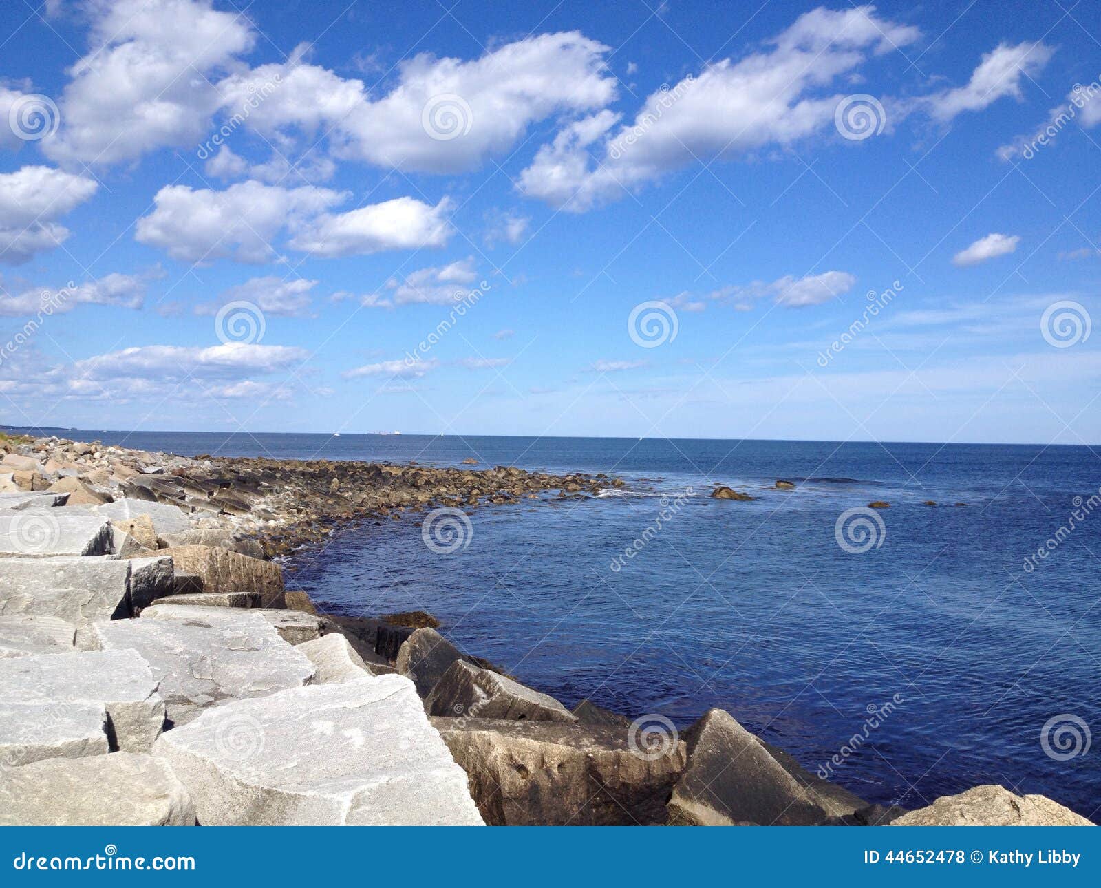 Rocks outcropping stock photo. Image of ocean, outcropping - 44652478