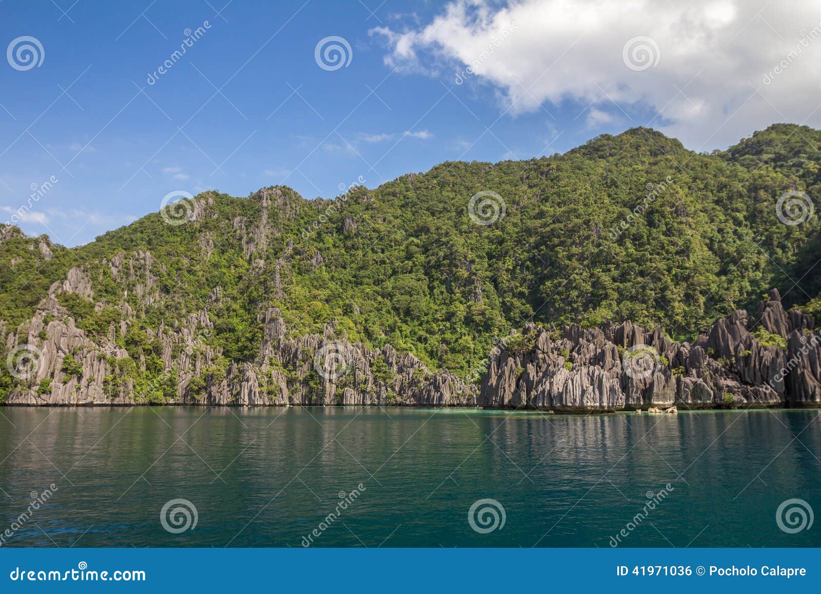 Rocks in Palawan Philippines Stock Photo - Image of landscape, scenic ...