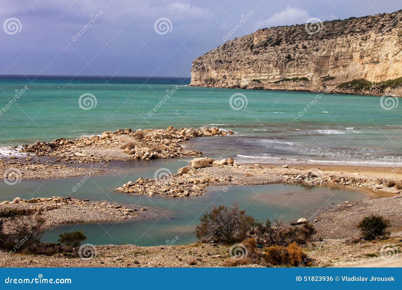 Rocks of the Peninsula Akrotiri, Cyprus Stock Photo - Image of ...