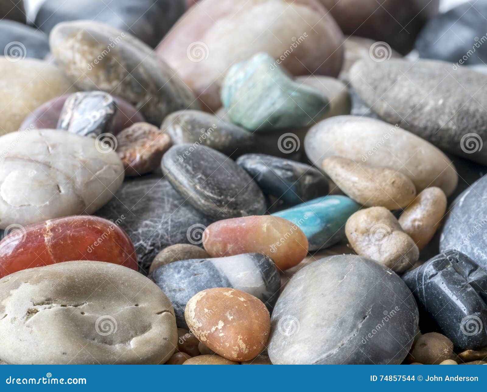 Rocks and pepples stock photo. Image of mineraloids, rocks - 74857544