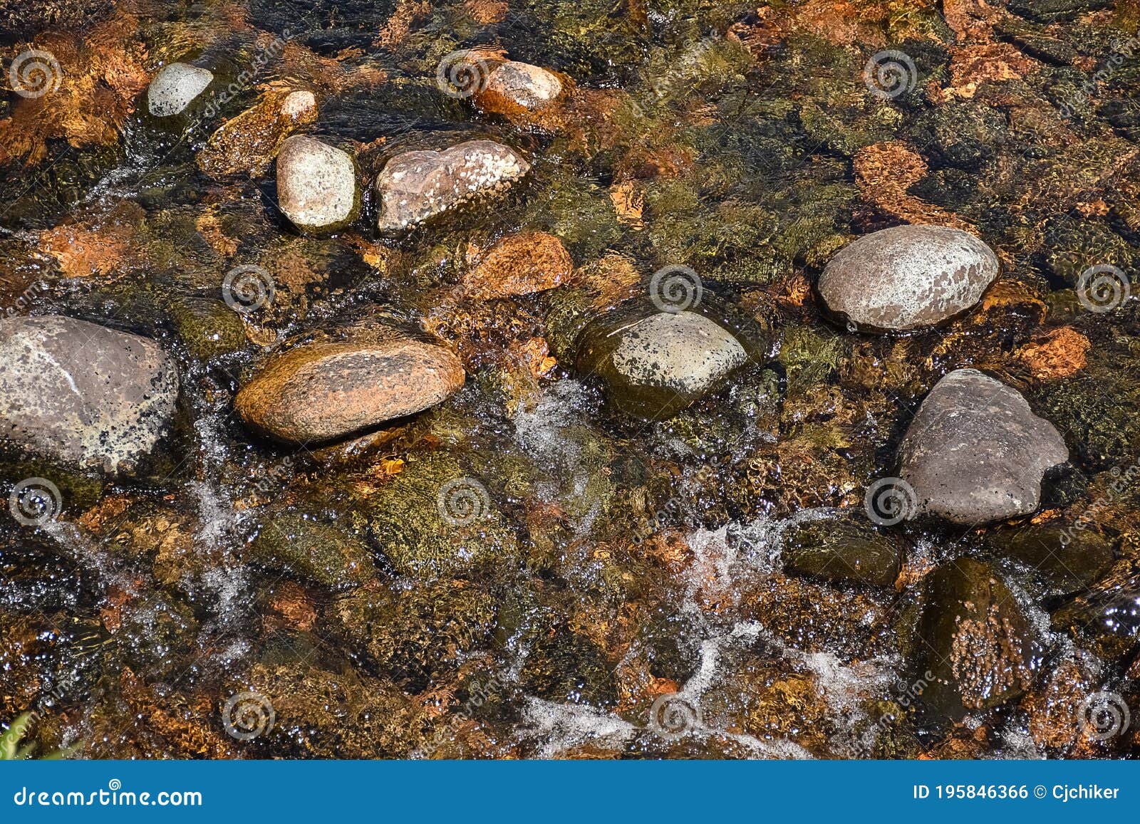 Rocks in River Water Background Stock Photo - Image of washed, stones ...