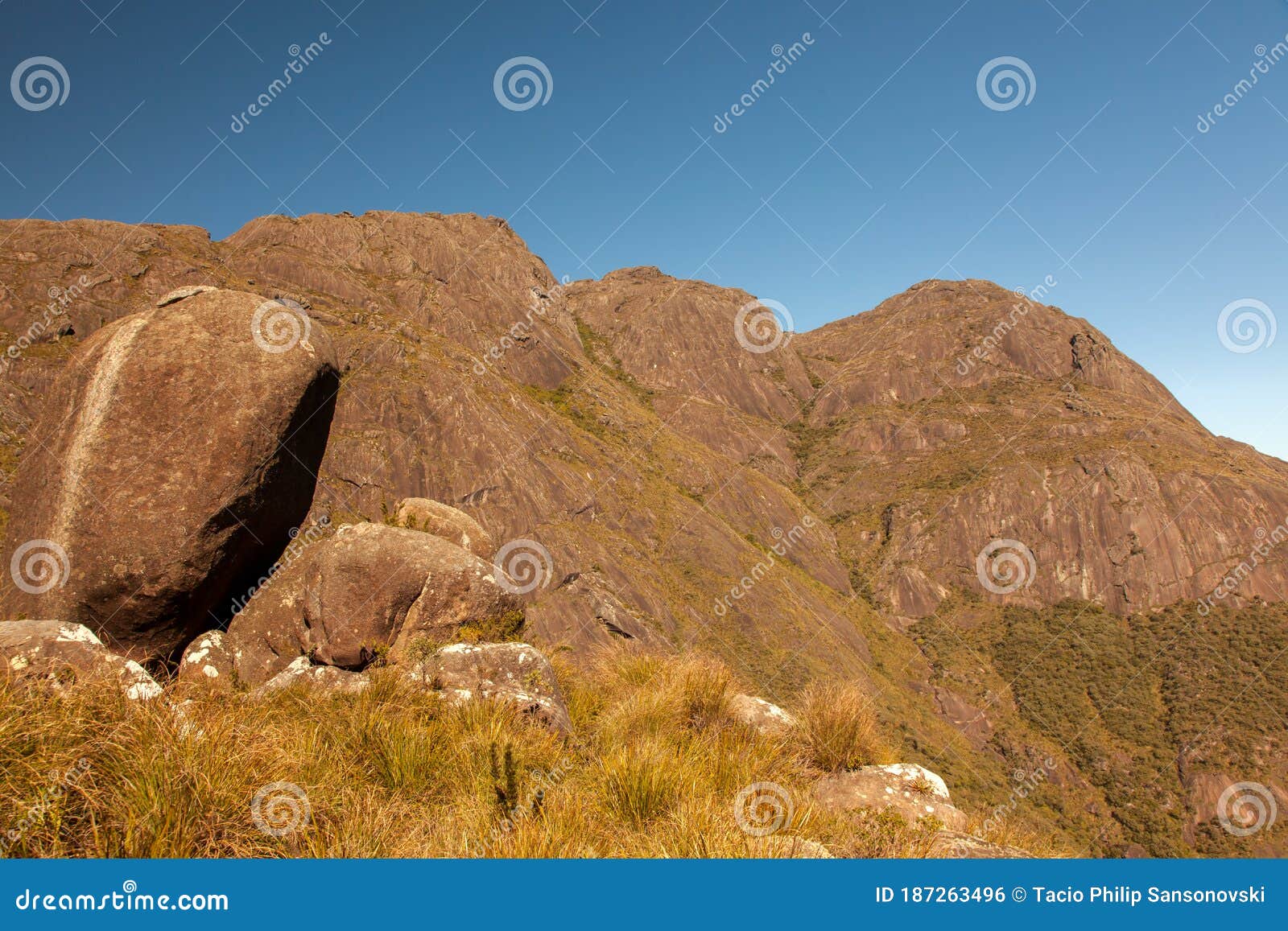 Rocks and Rock Mountains in Brazil Stock Photo - Image of itaguare ...