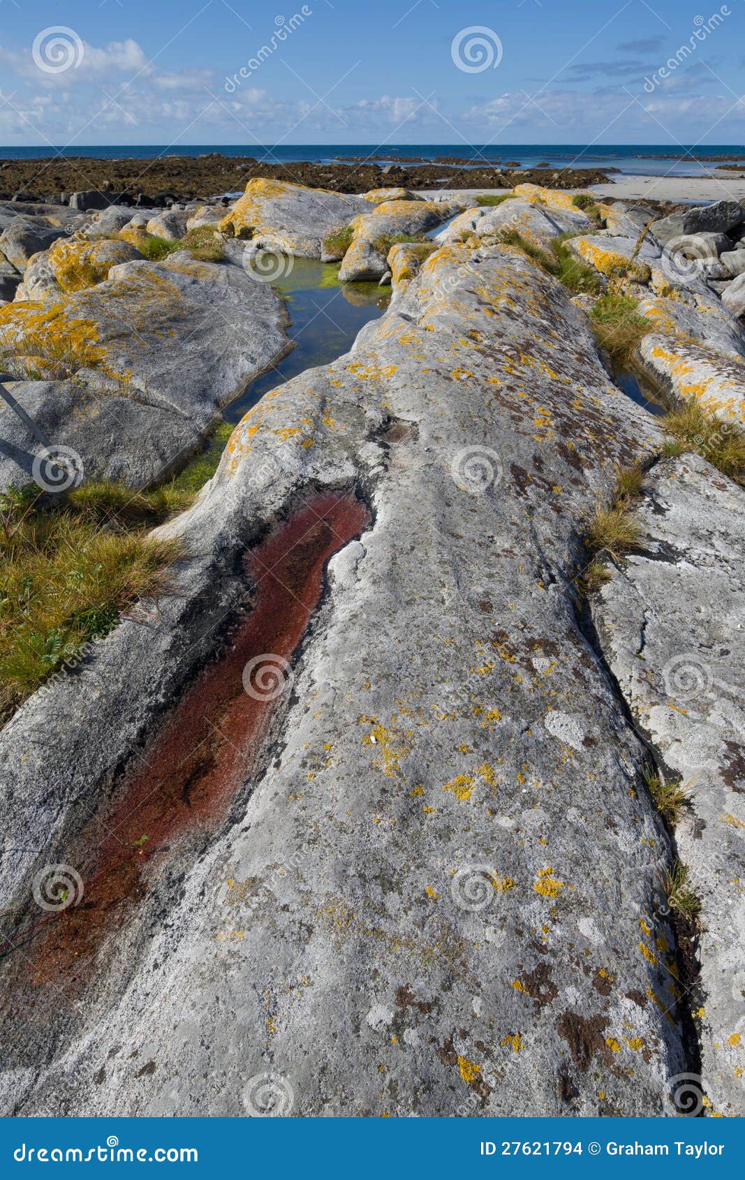 Rocks and Rock Pools in South Uist Stock Photo - Image of outdoors ...