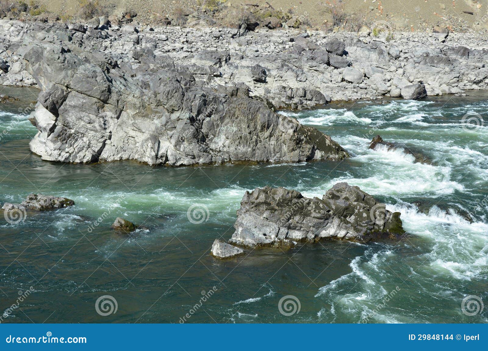 Rocks and rapids stock photo. Image of water, boulders - 29848144