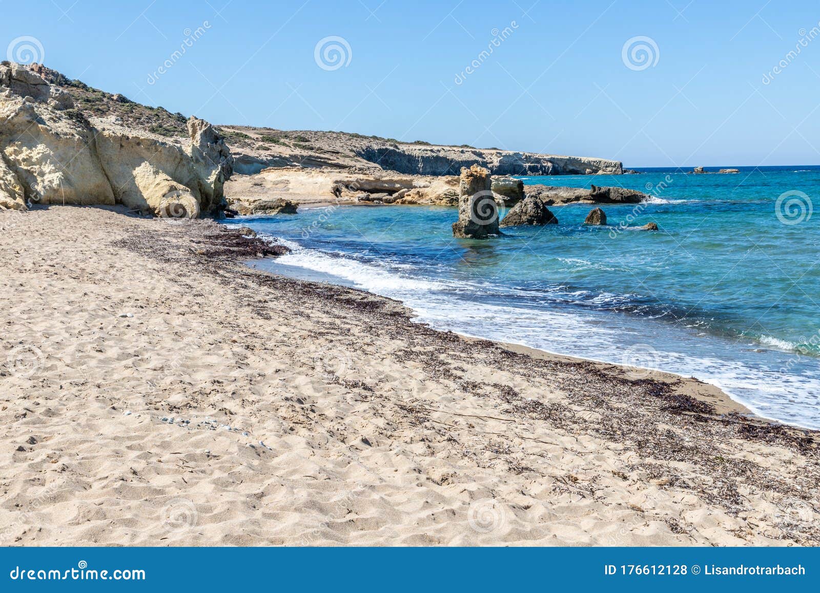 Rocks and Sand in Pachena Beach Stock Photo - Image of pachena, cliffs ...