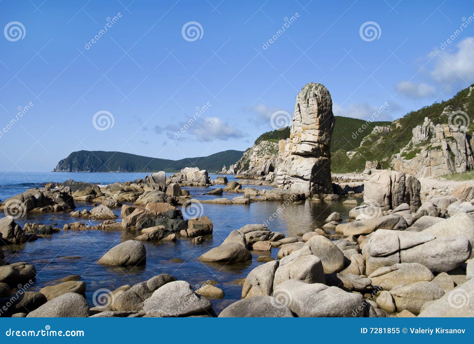 Rocks at Sea 1 stock image. Image of seacoast, landscape - 7281855