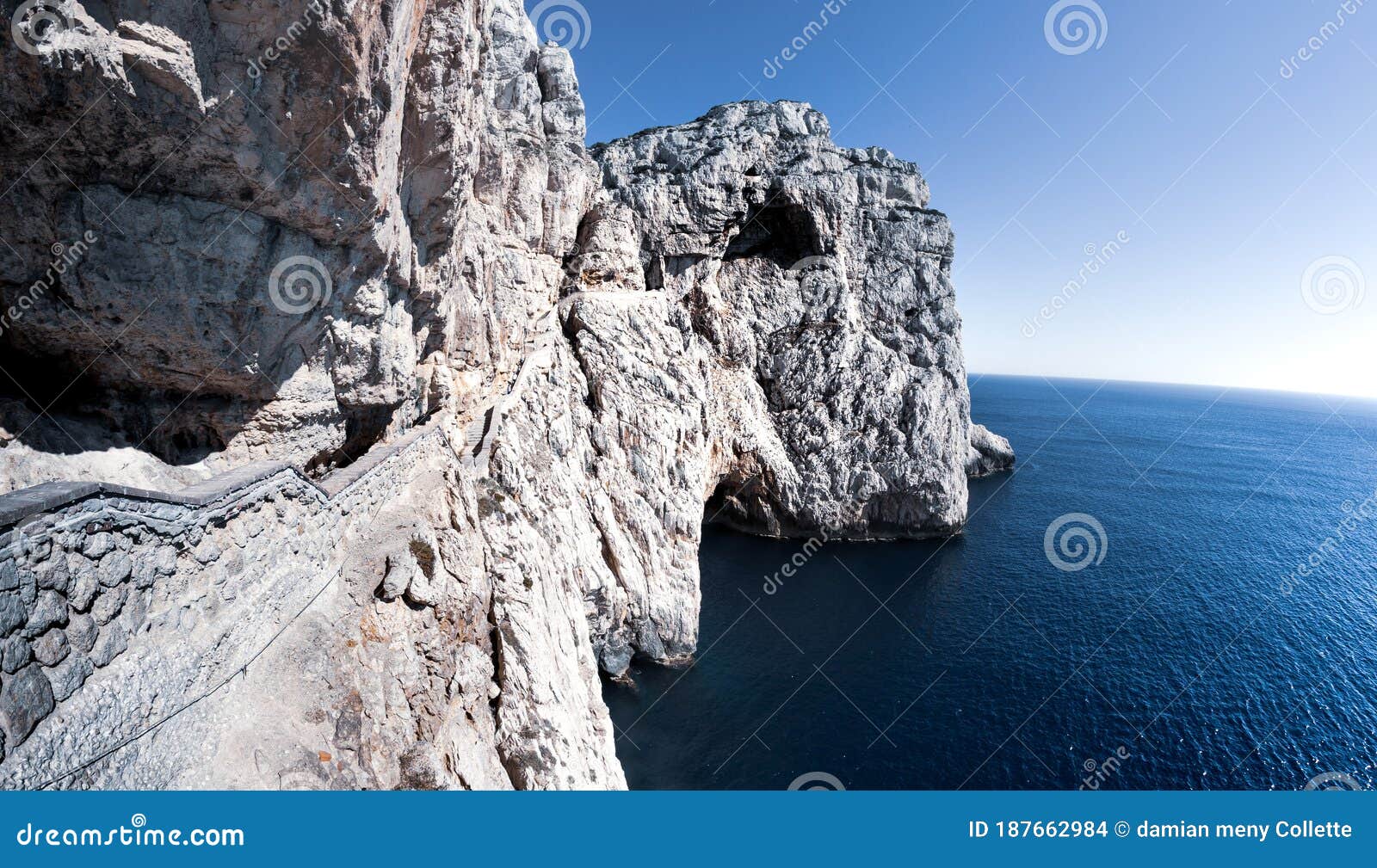 Rocks in the sea stock photo. Image of shore, wadi, ocean - 187662984