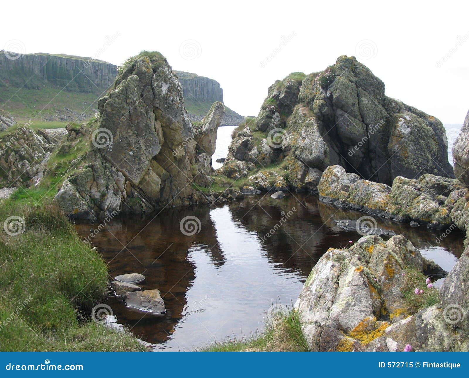 Rocks by the sea, Arran stock image. Image of cliffs, stone - 572715