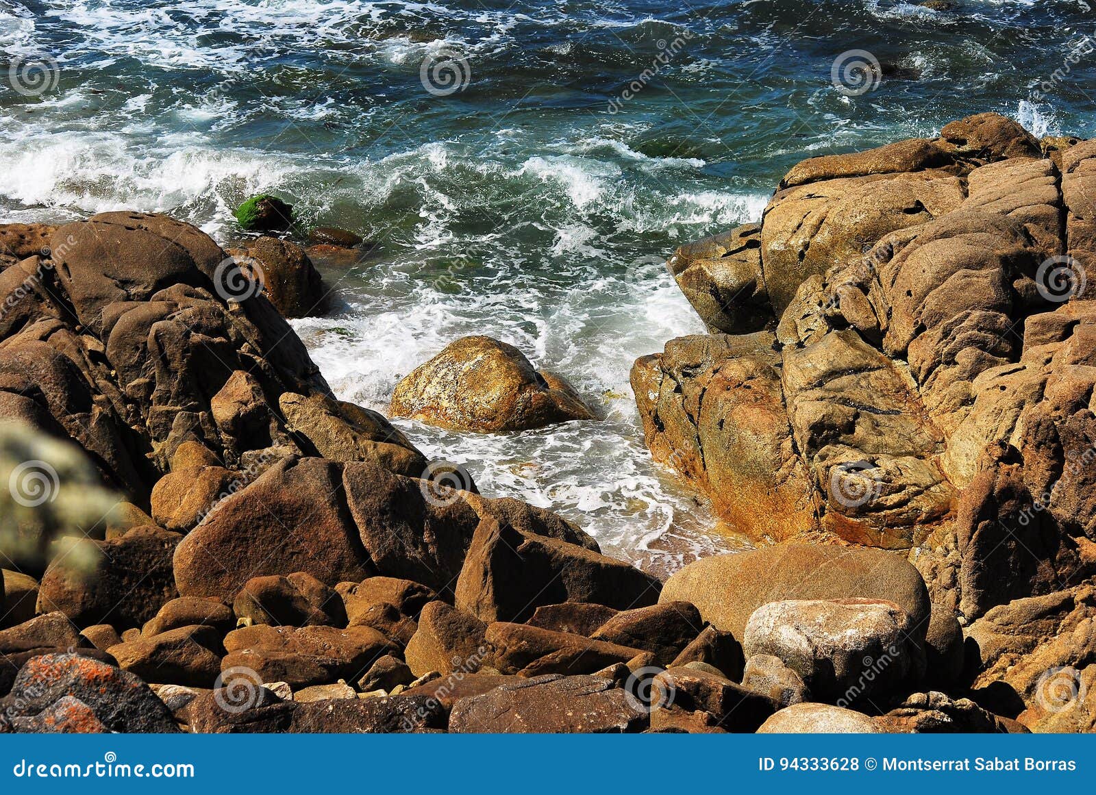 Rocks in the sea stock photo. Image of rocks, nature - 94333628