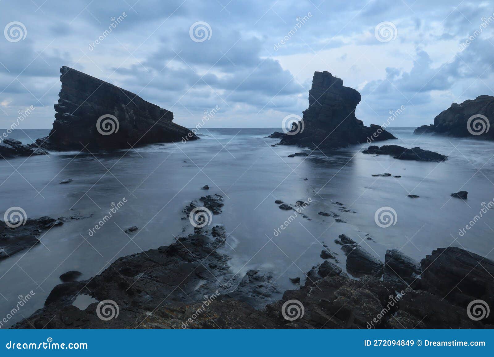 Rocks sea stock image. Image of cloud, cliff, nature - 272094849