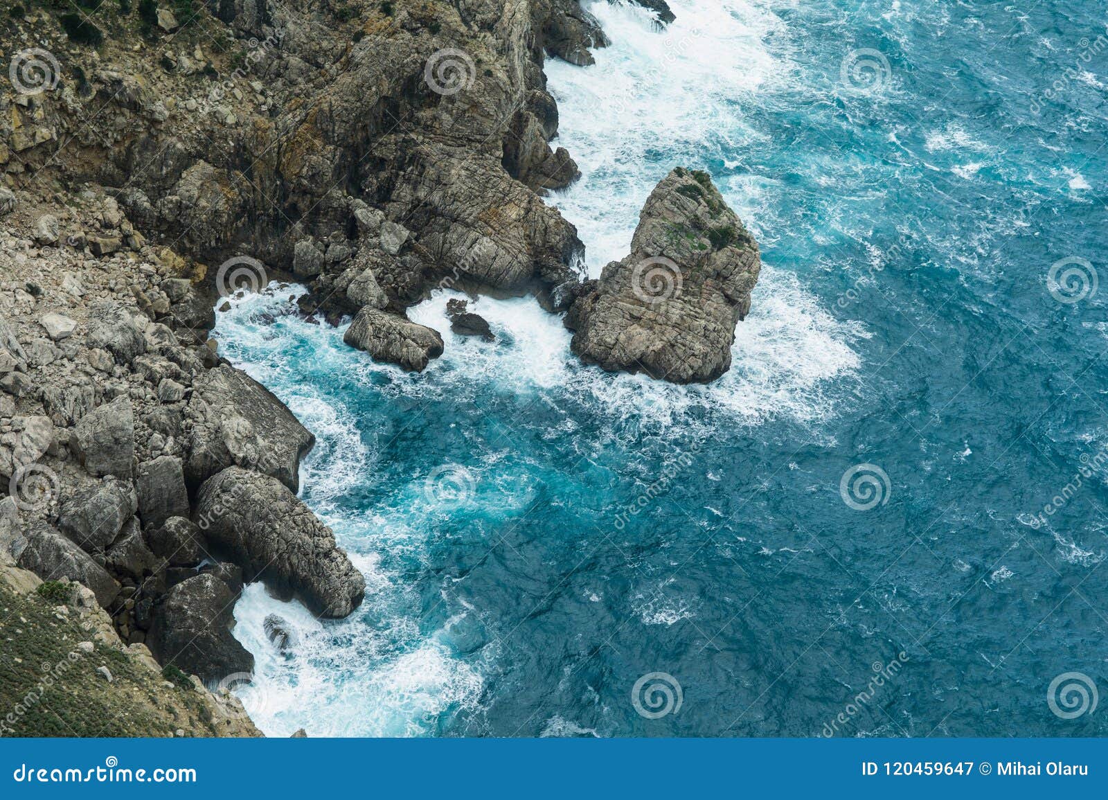 Rocks and sea stock image. Image of colours, nature - 120459647