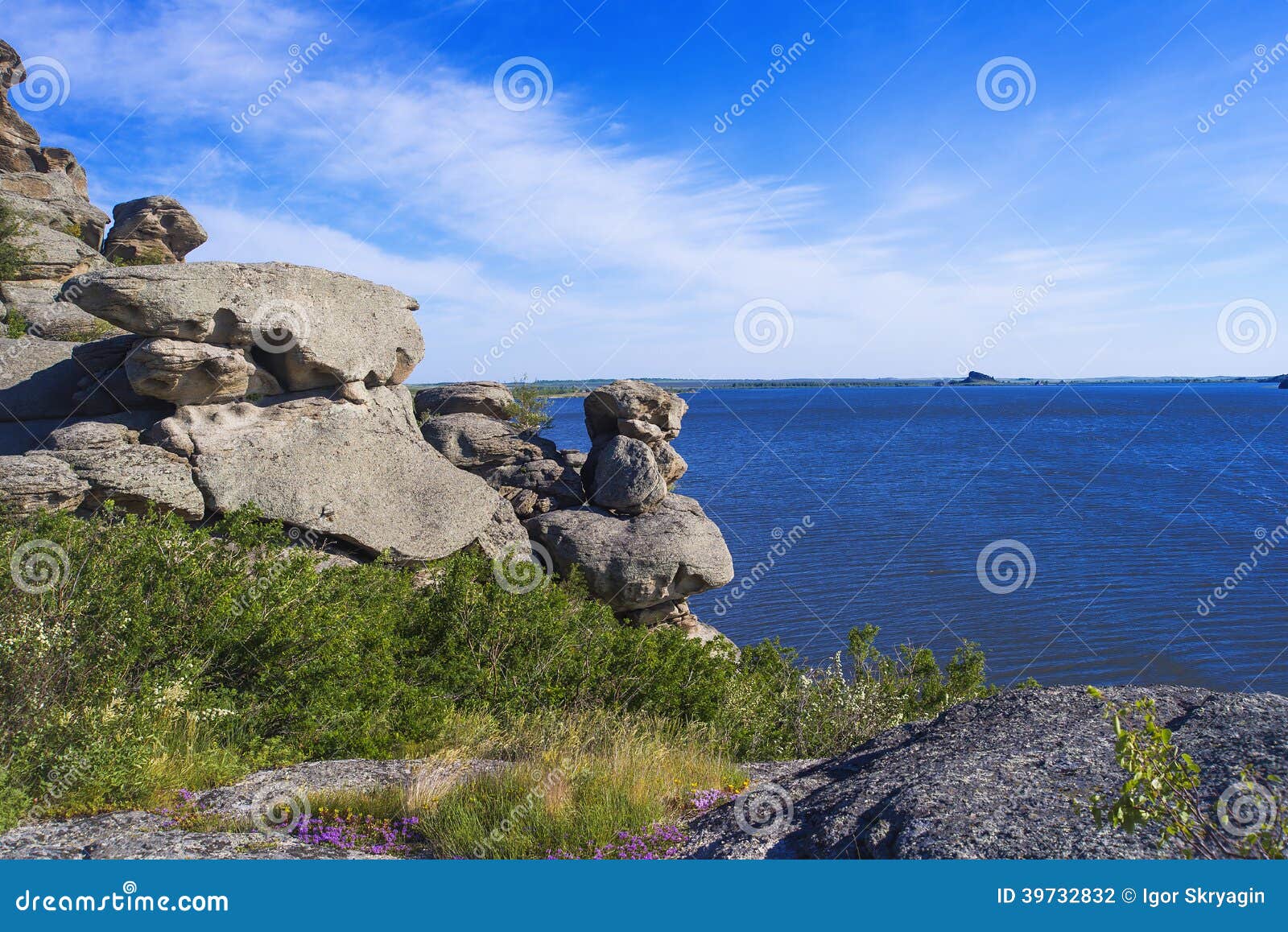Rocks on sea stock photo. Image of geologic, fishing - 39732832