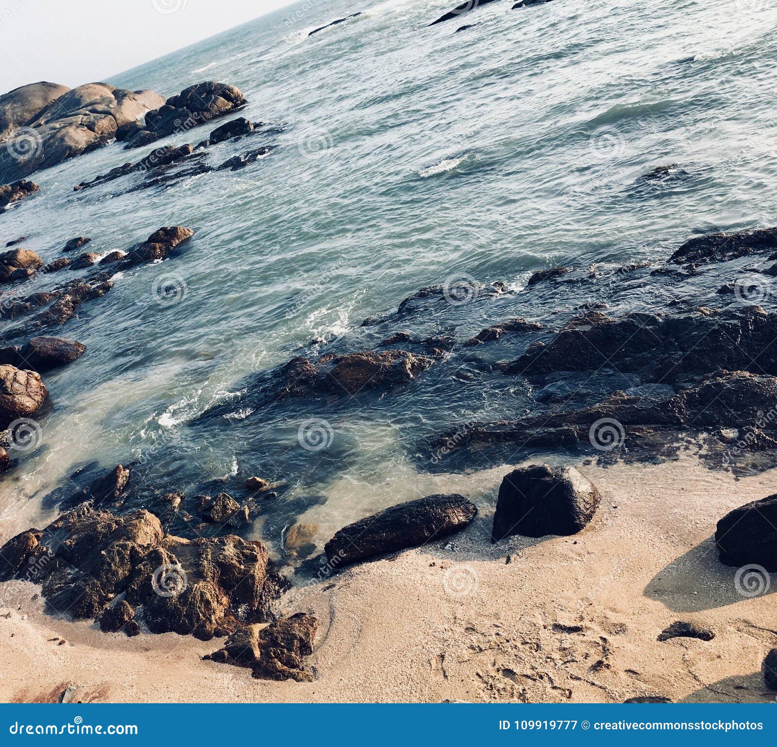 Rocks On Seashore Picture. Image: 109919777