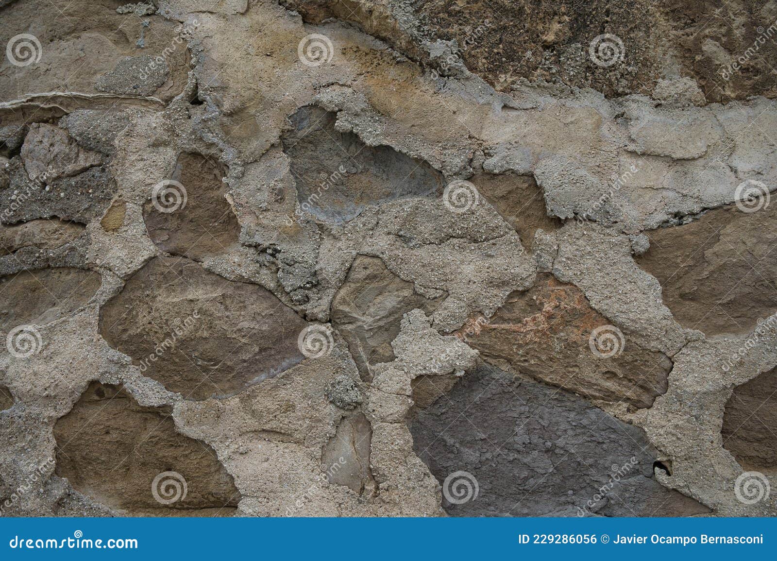 Rocks on the Shoreline of a Beach Stock Photo - Image of cracked ...