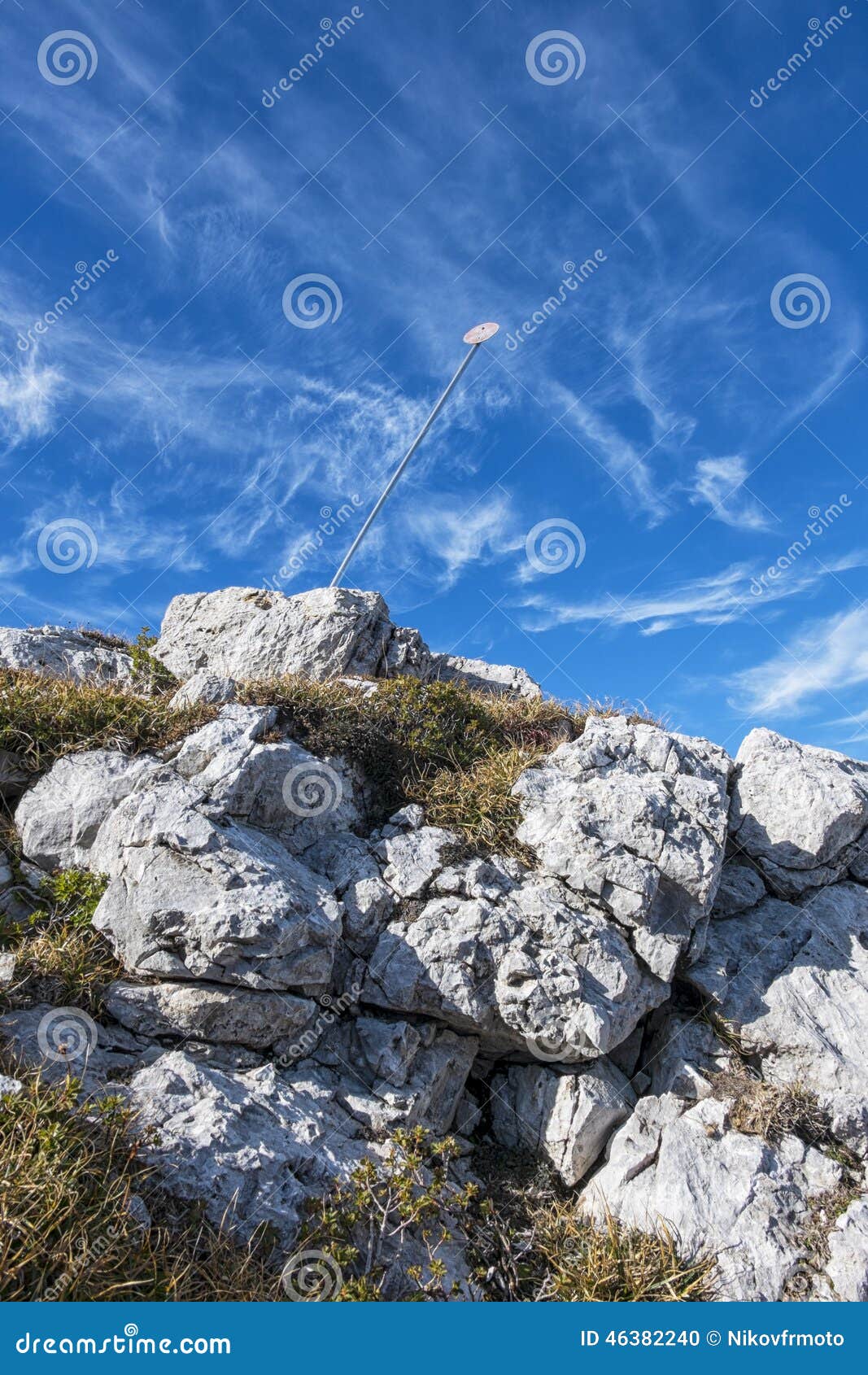 Rocks in the sky stock photo. Image of stone, travel - 46382240