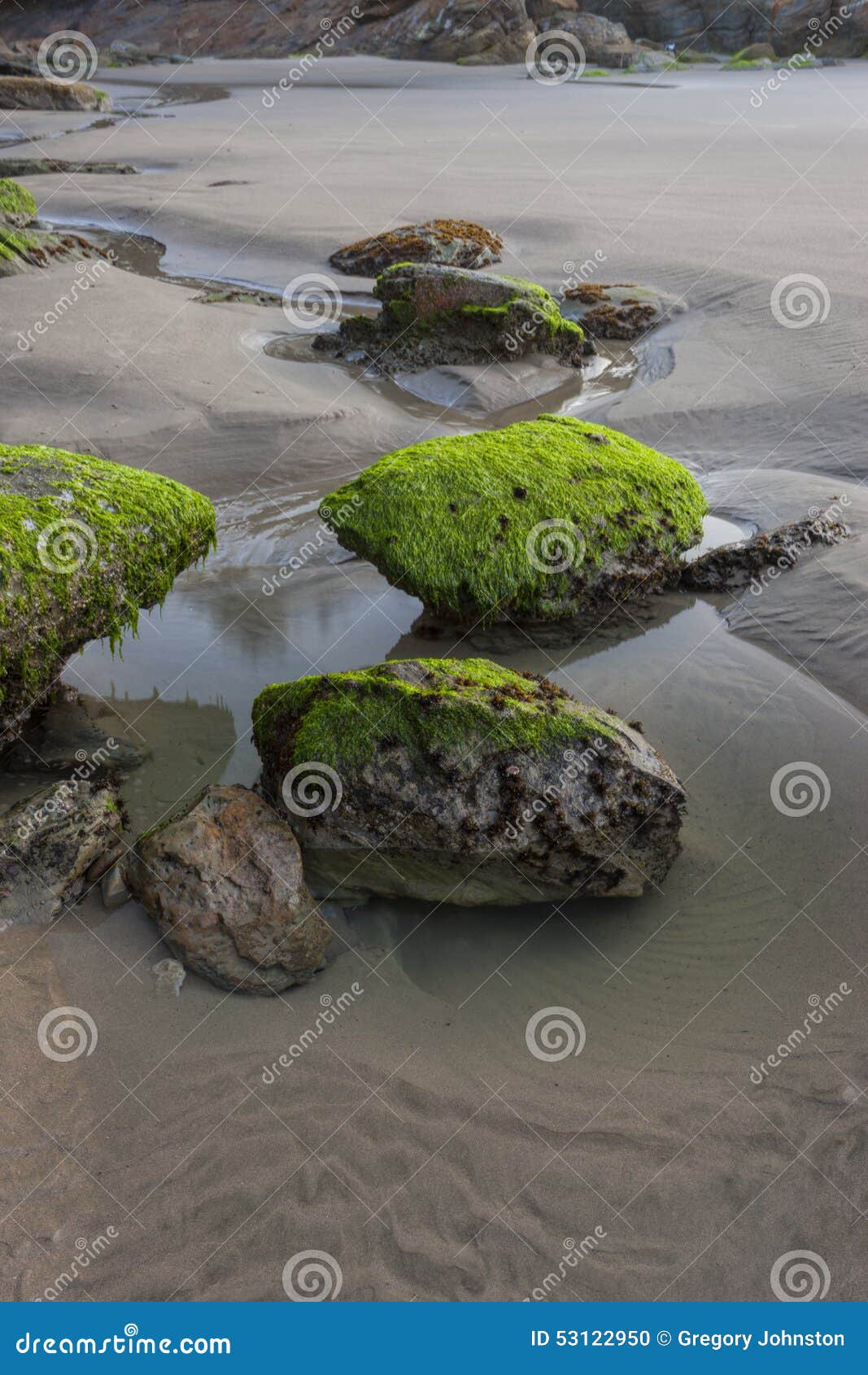 Rocks and Small Pool of Water. Stock Photo - Image of nature, water ...