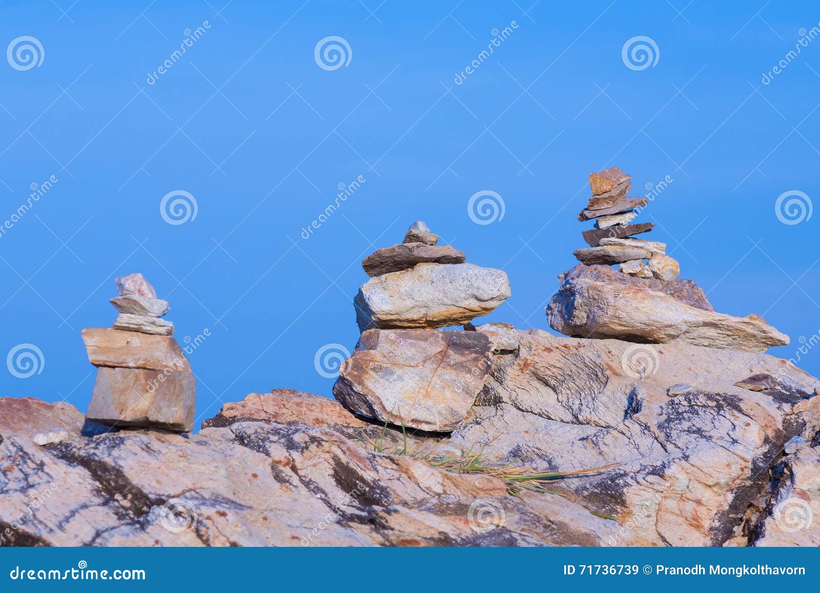 Rocks stack stock image. Image of group, closeup, contemplation - 71736739
