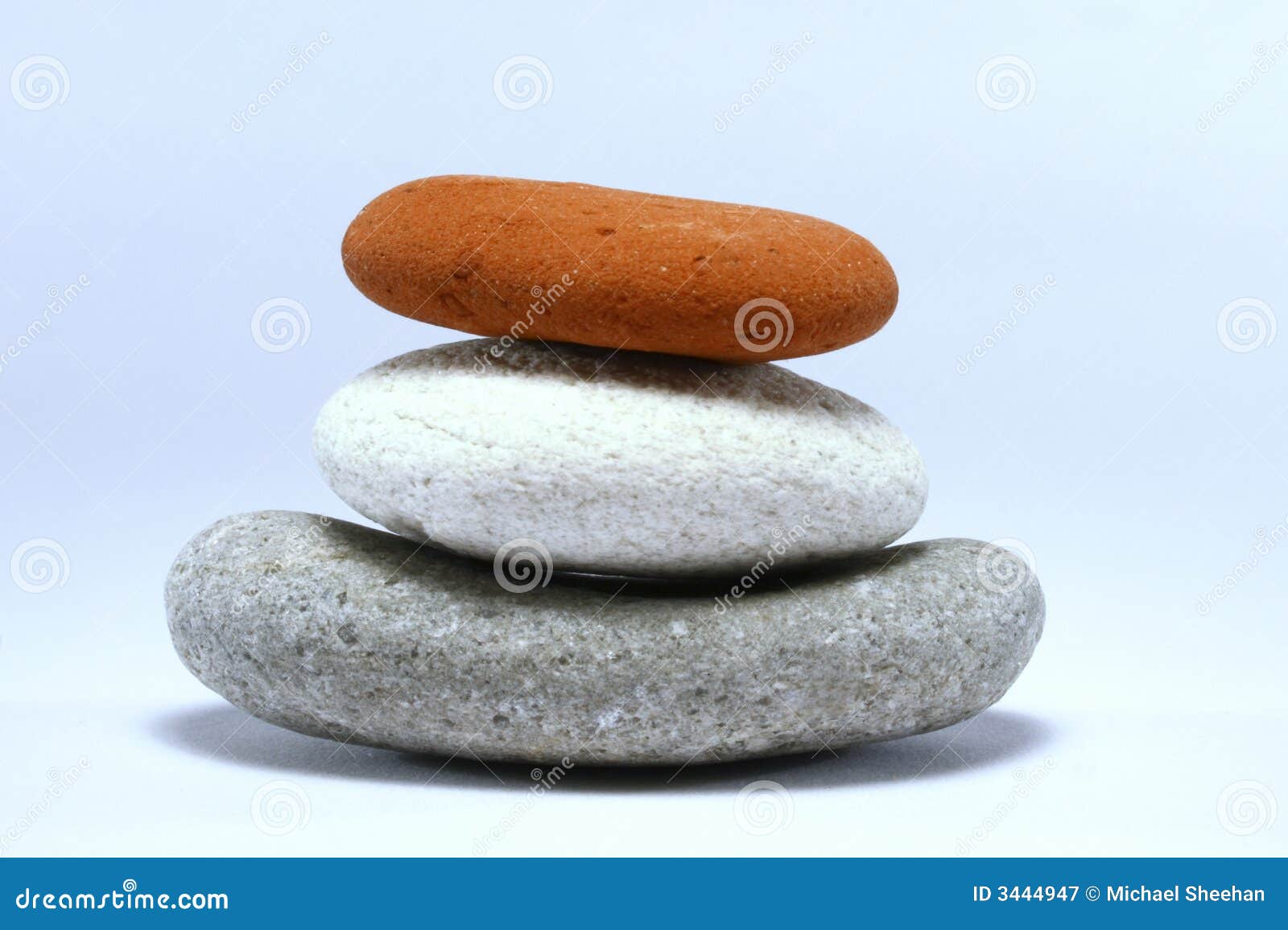 Rocks stacked stock image. Image of harmony, light, bright - 3444947