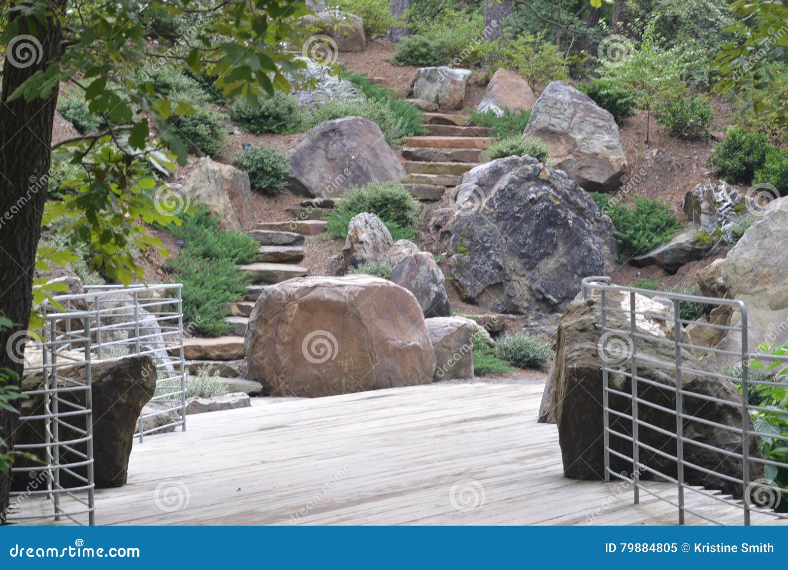 Rocks and Stairs stock image. Image of round, grey, rails - 79884805