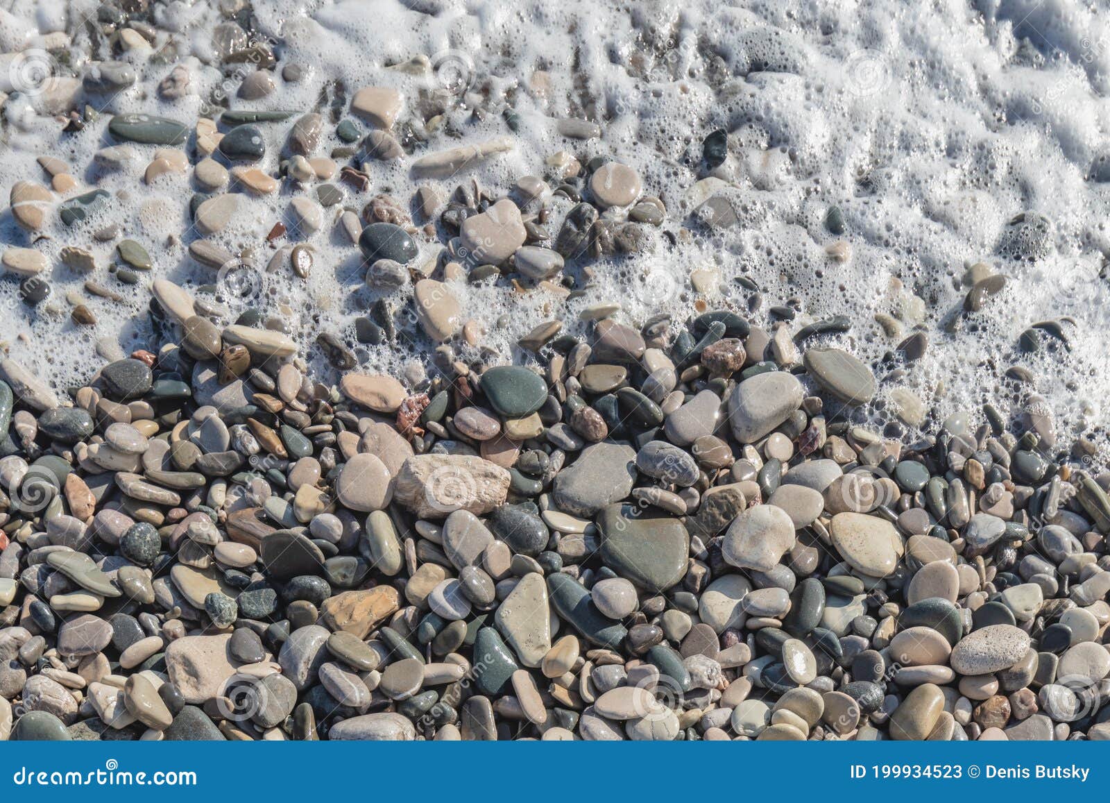 Rocks and Stones on the Beach Pattern Stock Image - Image of concept ...