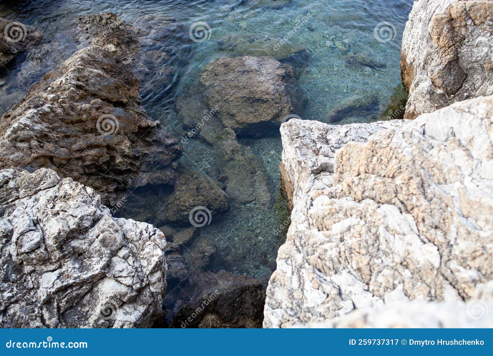 Rocks and Stones in the Sea. Sea Stones Stock Image - Image of seaside ...
