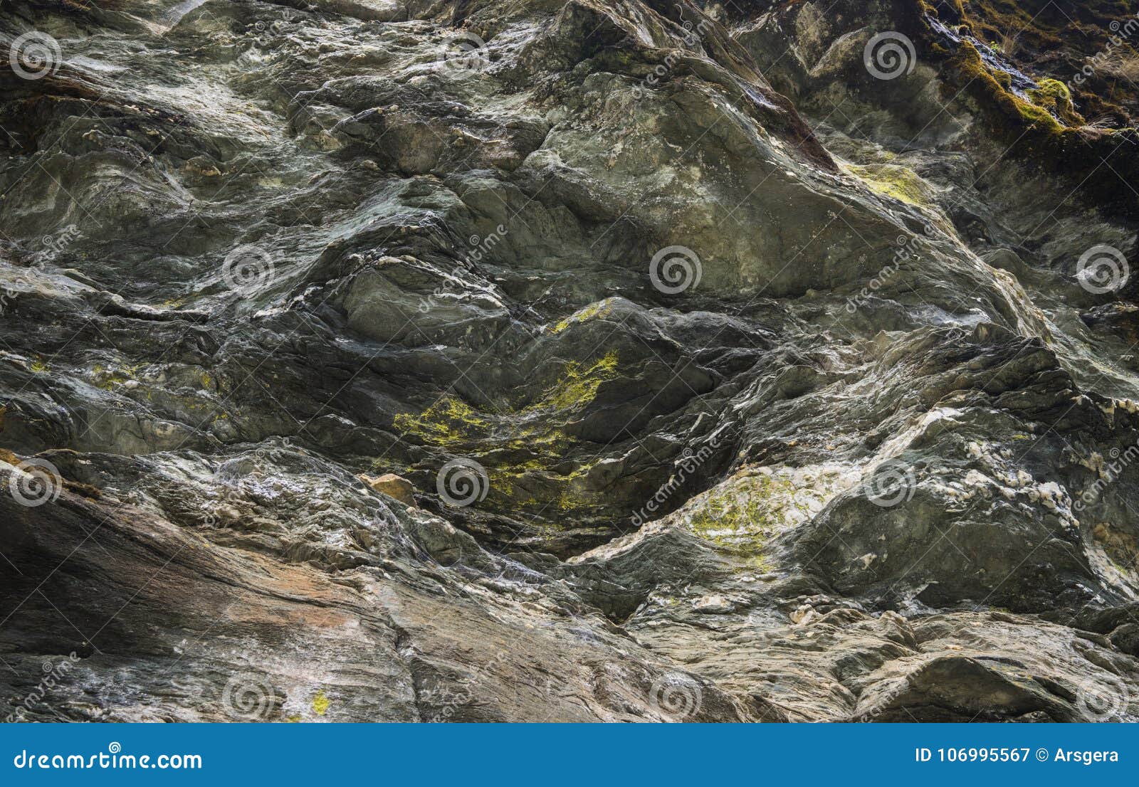 Rocks and Stones Texture or Background Stock Image - Image of moss ...