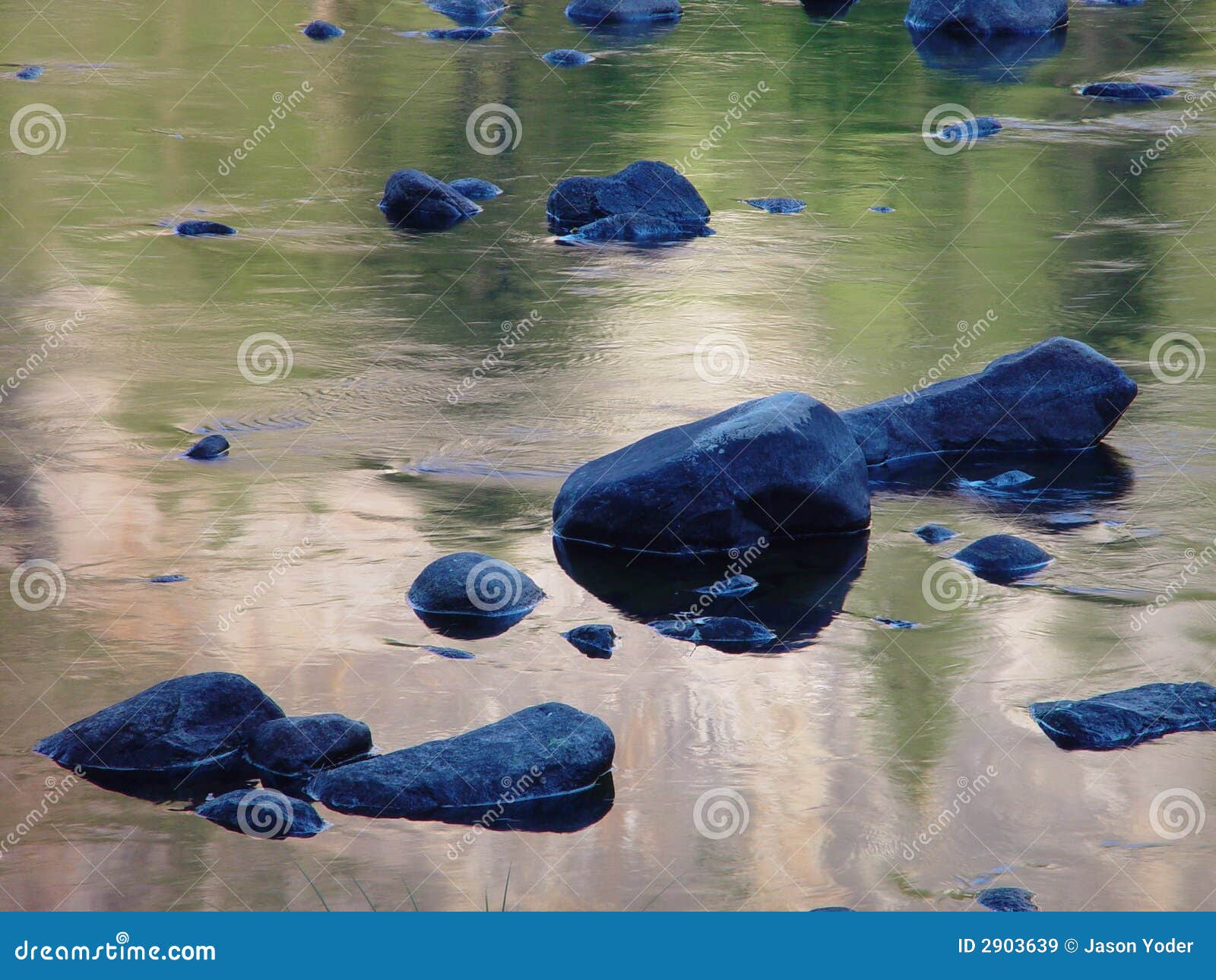 Rocks in Stream stock image. Image of national, nature - 2903639