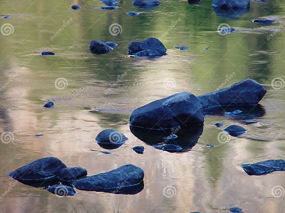 Rocks in Stream stock image. Image of national, nature - 2903639